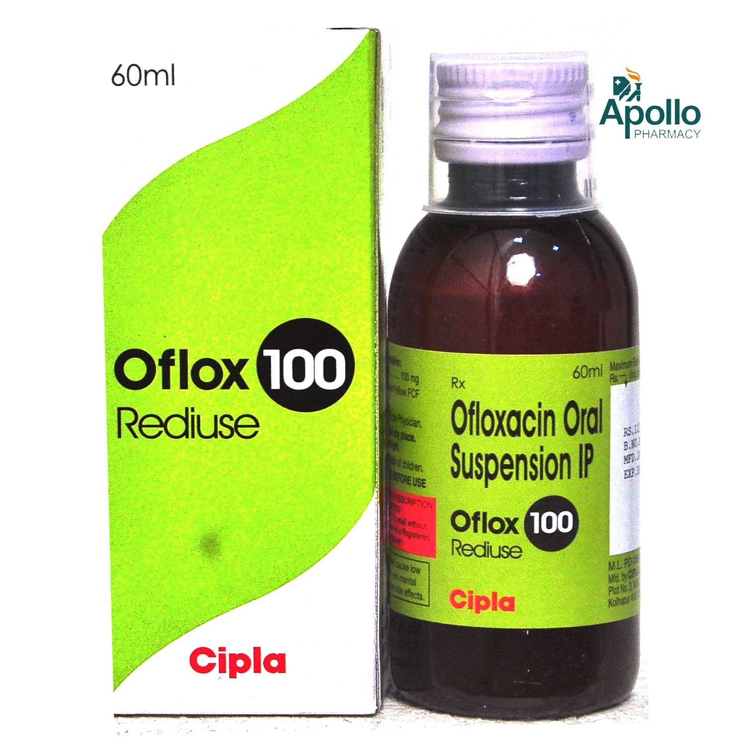 Oflox 100 Rediuse Oral Suspension 60 ml Price, Uses, Side Effects ...