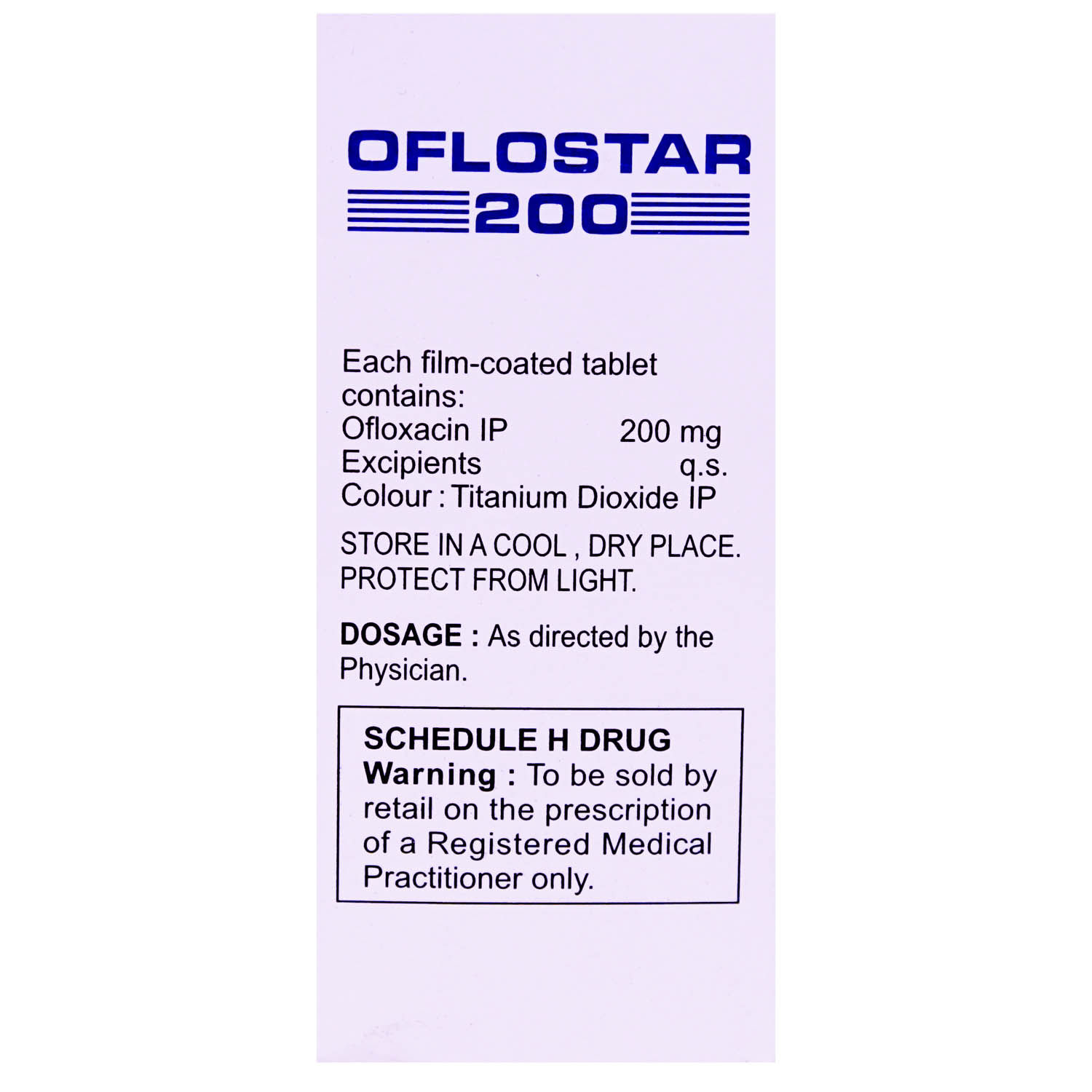 OFLOSTAR 200MG TABLET Price, Uses, Side Effects, Composition - Apollo ...