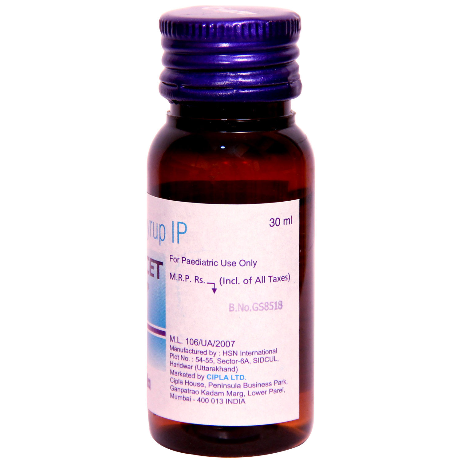 Okacet Syrup 30 ml Price, Uses, Side Effects, Composition - Apollo Pharmacy