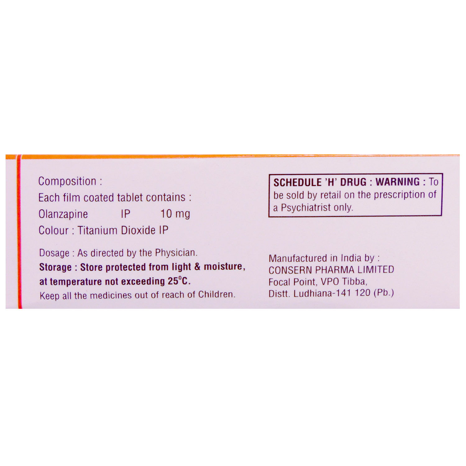Olanex 10 Tablet 10's Price, Uses, Side Effects, Composition - Apollo ...