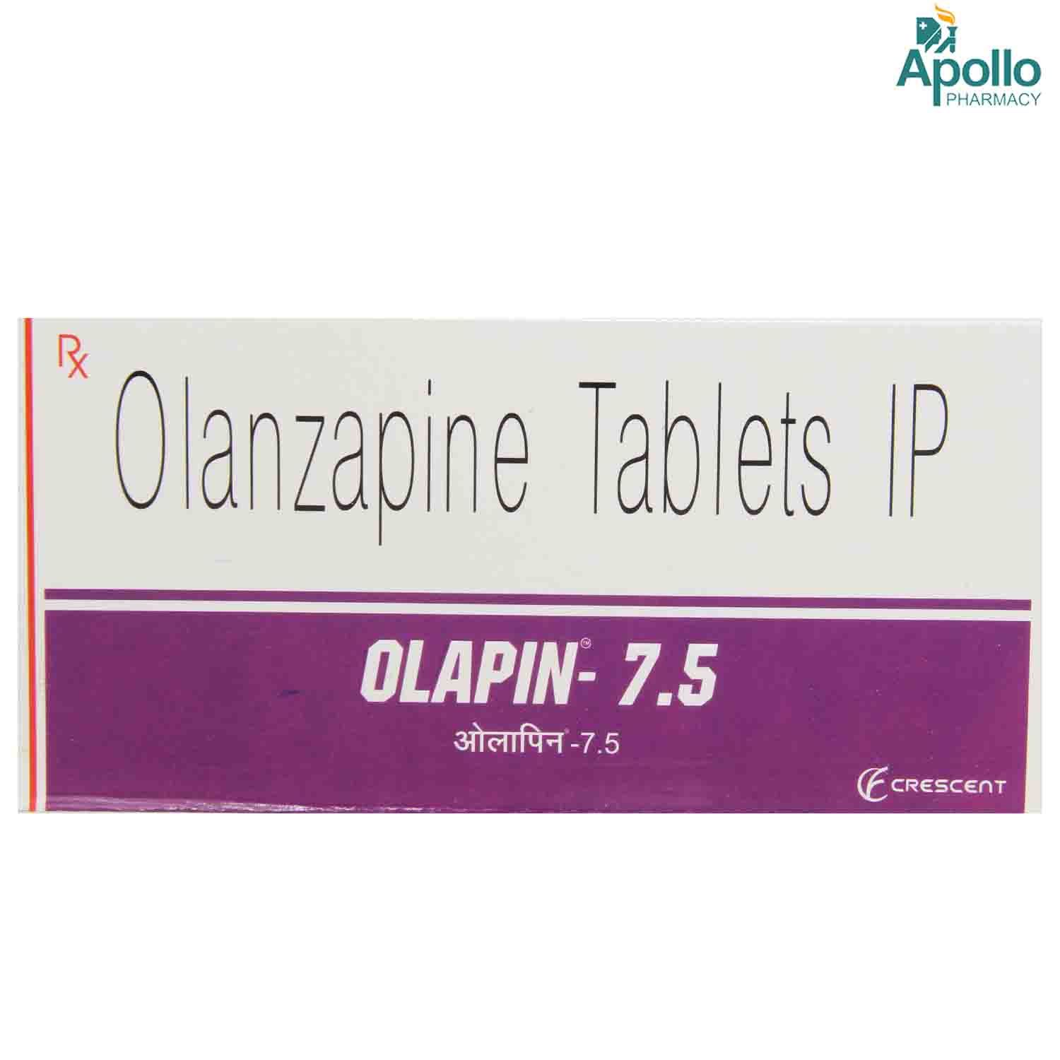Olapin-7.5 Tablet 10's Price, Uses, Side Effects, Composition - Apollo ...