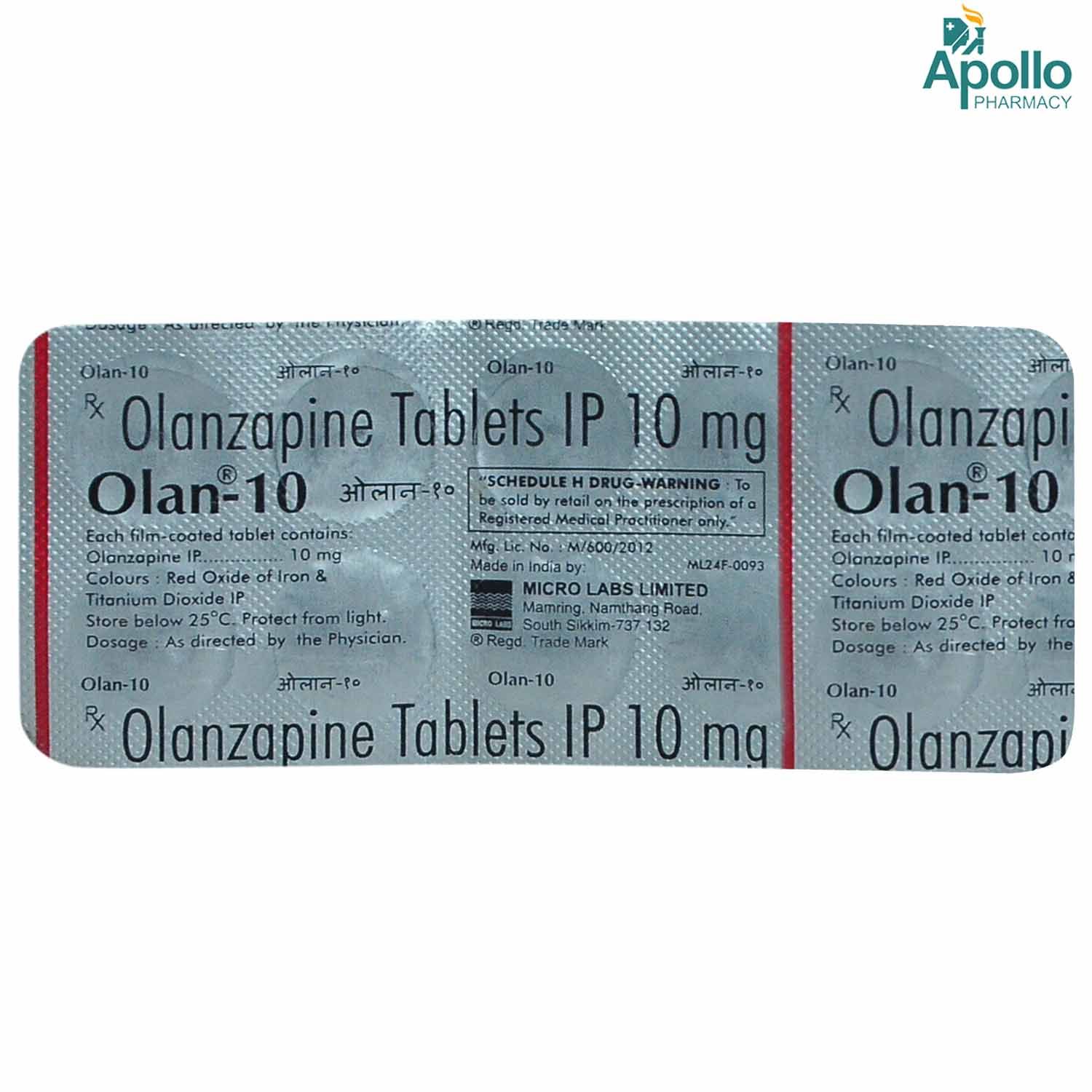 Olan 10 Tablet 10's Price, Uses, Side Effects, Composition - Apollo ...
