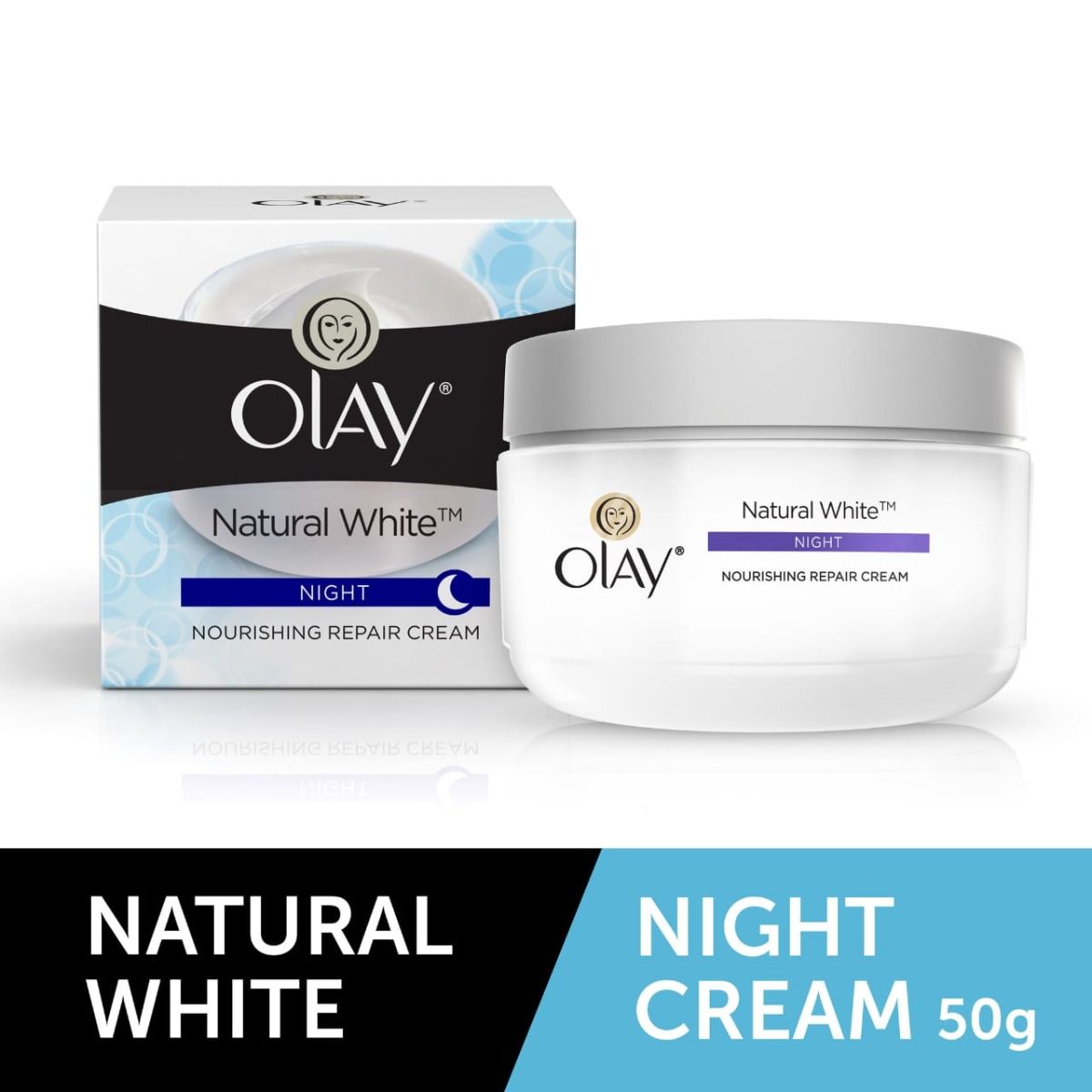 Olay Natural White Night Cream, 50 gm Price, Uses, Side Effects ...