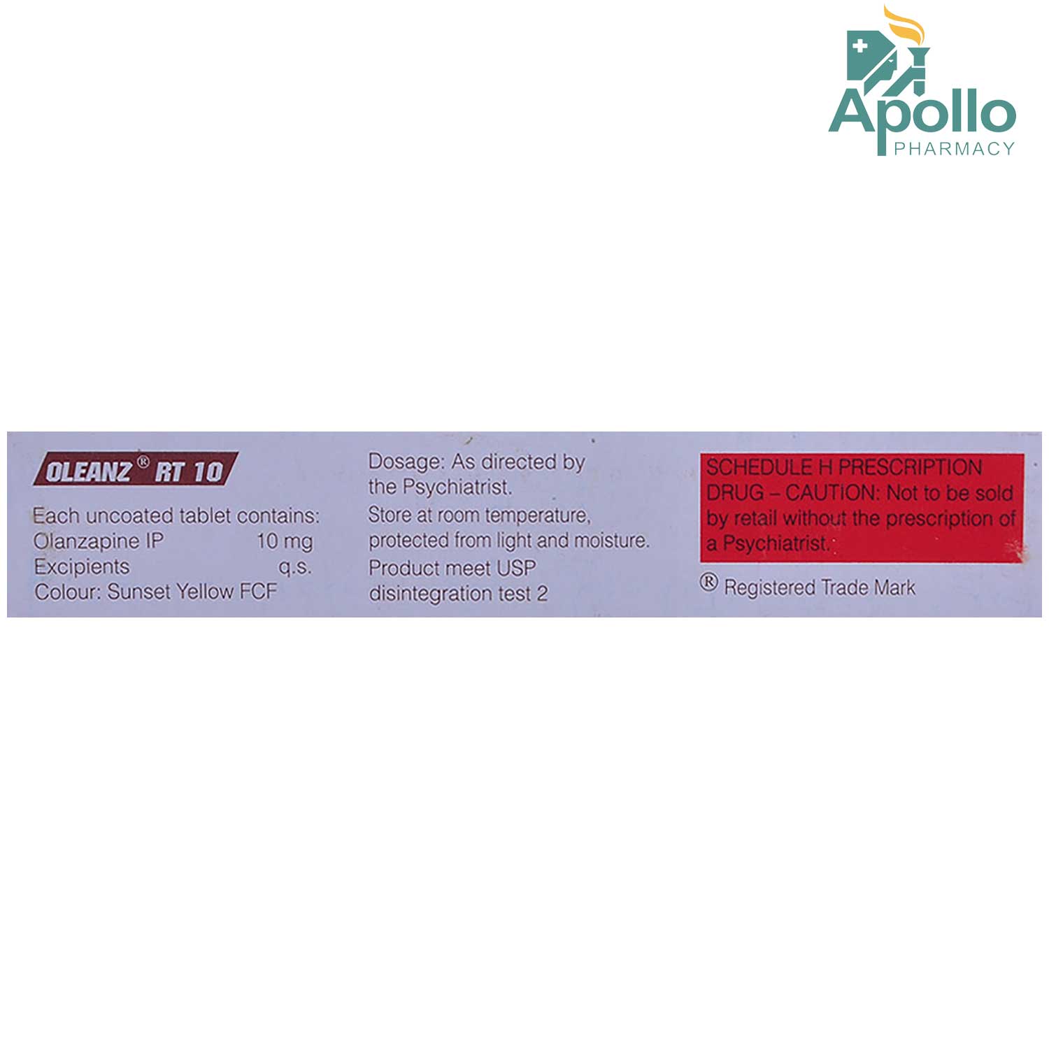 OLEANZ RAPITAB 10MG TABLET Price, Uses, Side Effects, Composition ...