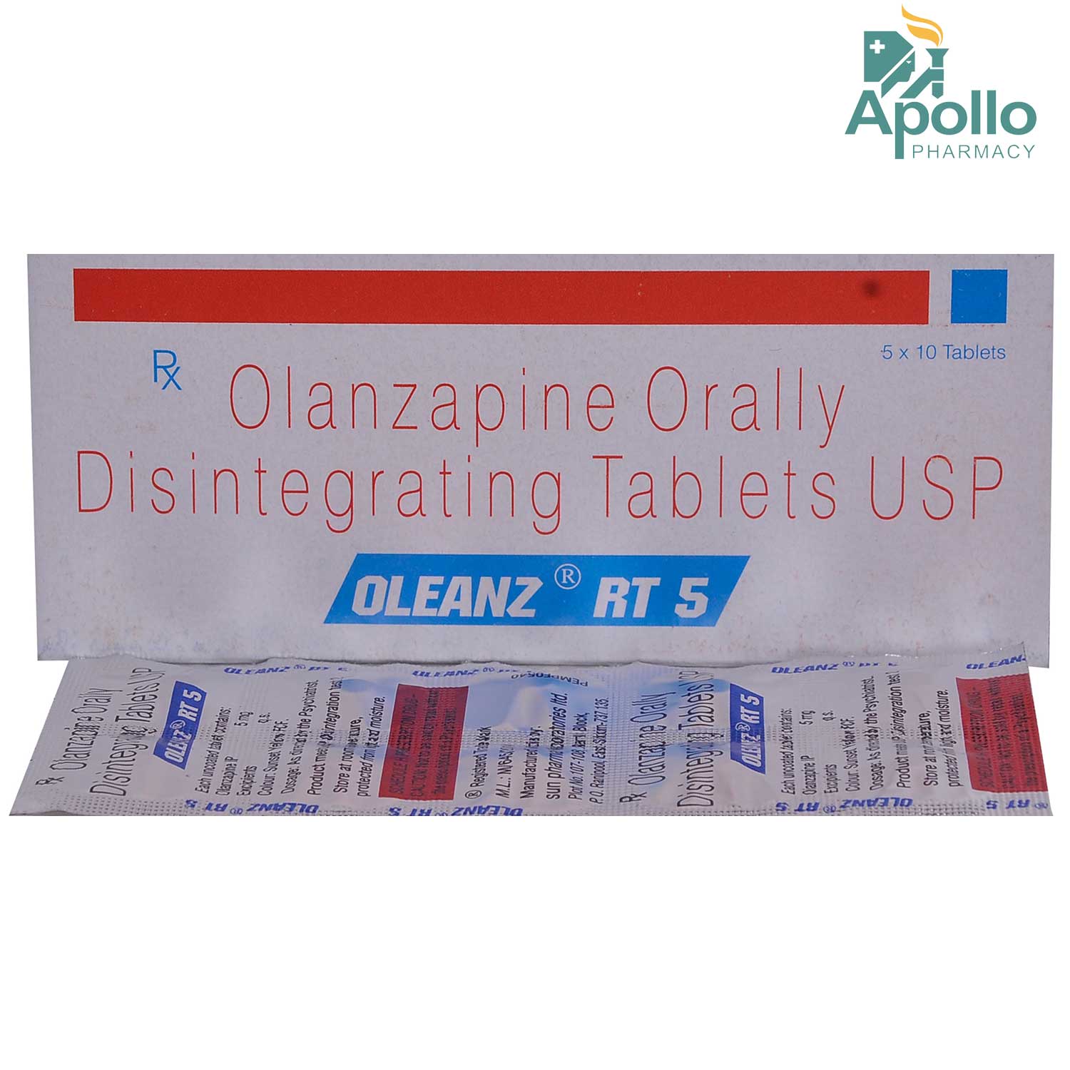 Oleanz RT 5 Tablet 10's Price, Uses, Side Effects, Composition - Apollo ...