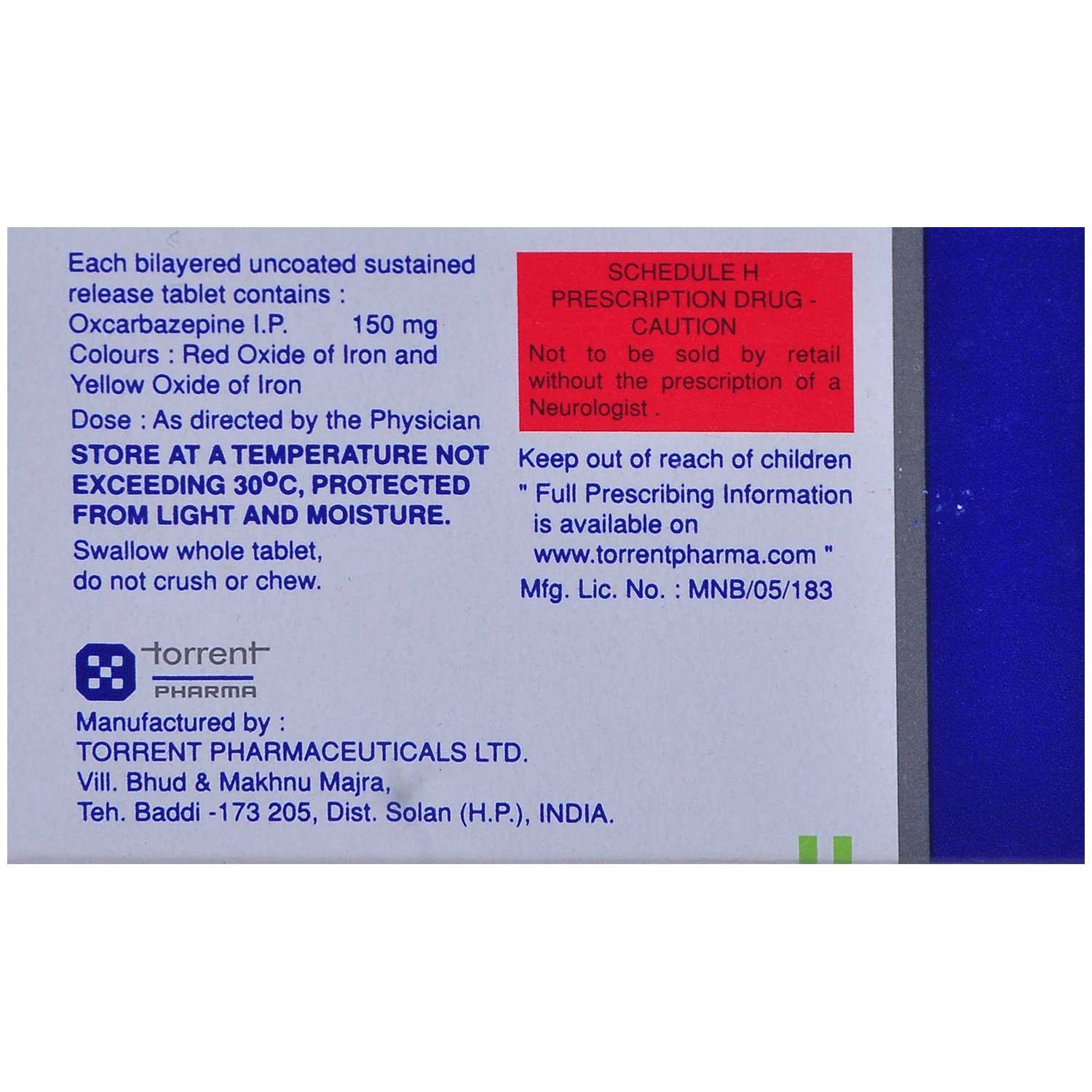 Oleptal OD 150 Tablet 10's Price, Uses, Side Effects, Composition ...