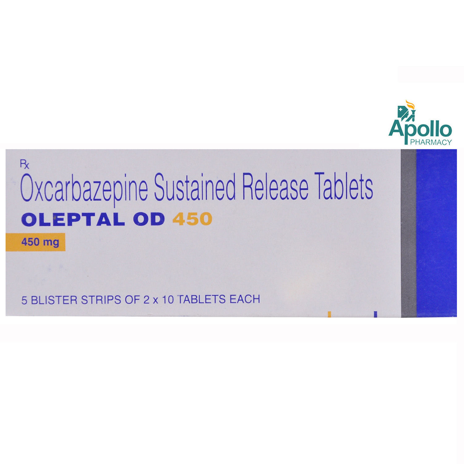 Oleptal OD 450 Tablet 10's Price, Uses, Side Effects, Composition ...