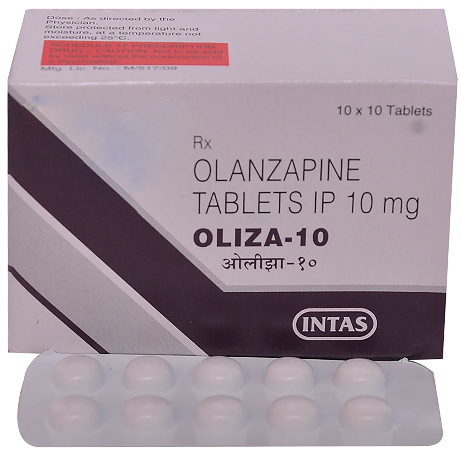 Oliza 10 Tablet 10's Price, Uses, Side Effects, Composition - Apollo ...