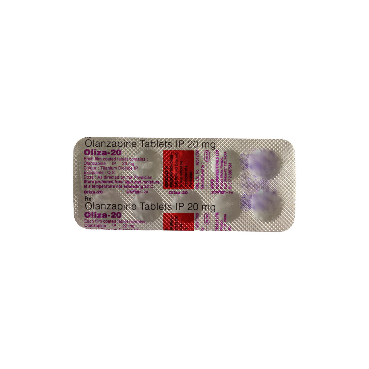 Oliza 20 Tablet 10's Price, Uses, Side Effects, Composition - Apollo ...