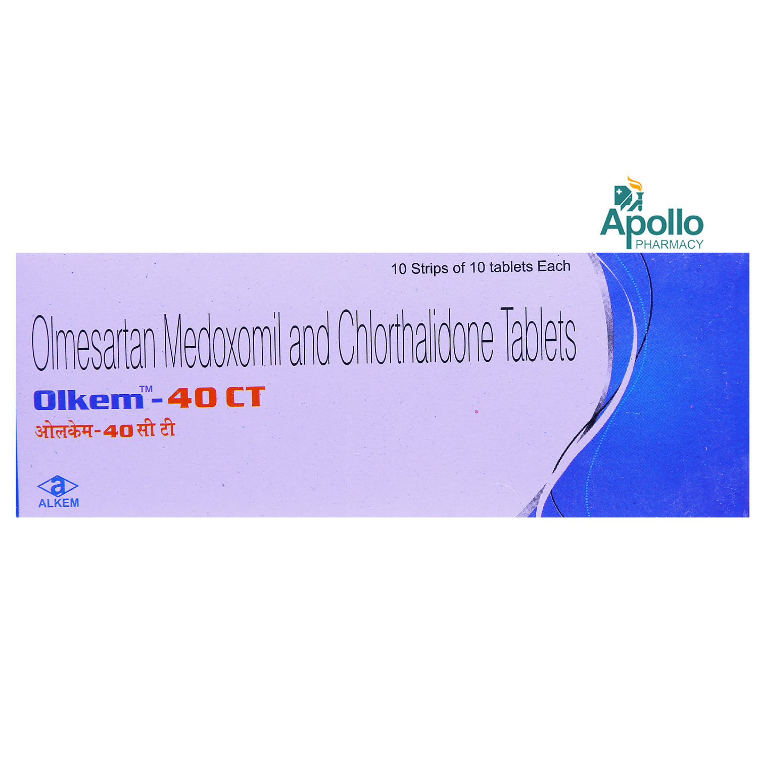 Olkem-40 CT Tablet 10's Price, Uses, Side Effects, Composition - Apollo ...