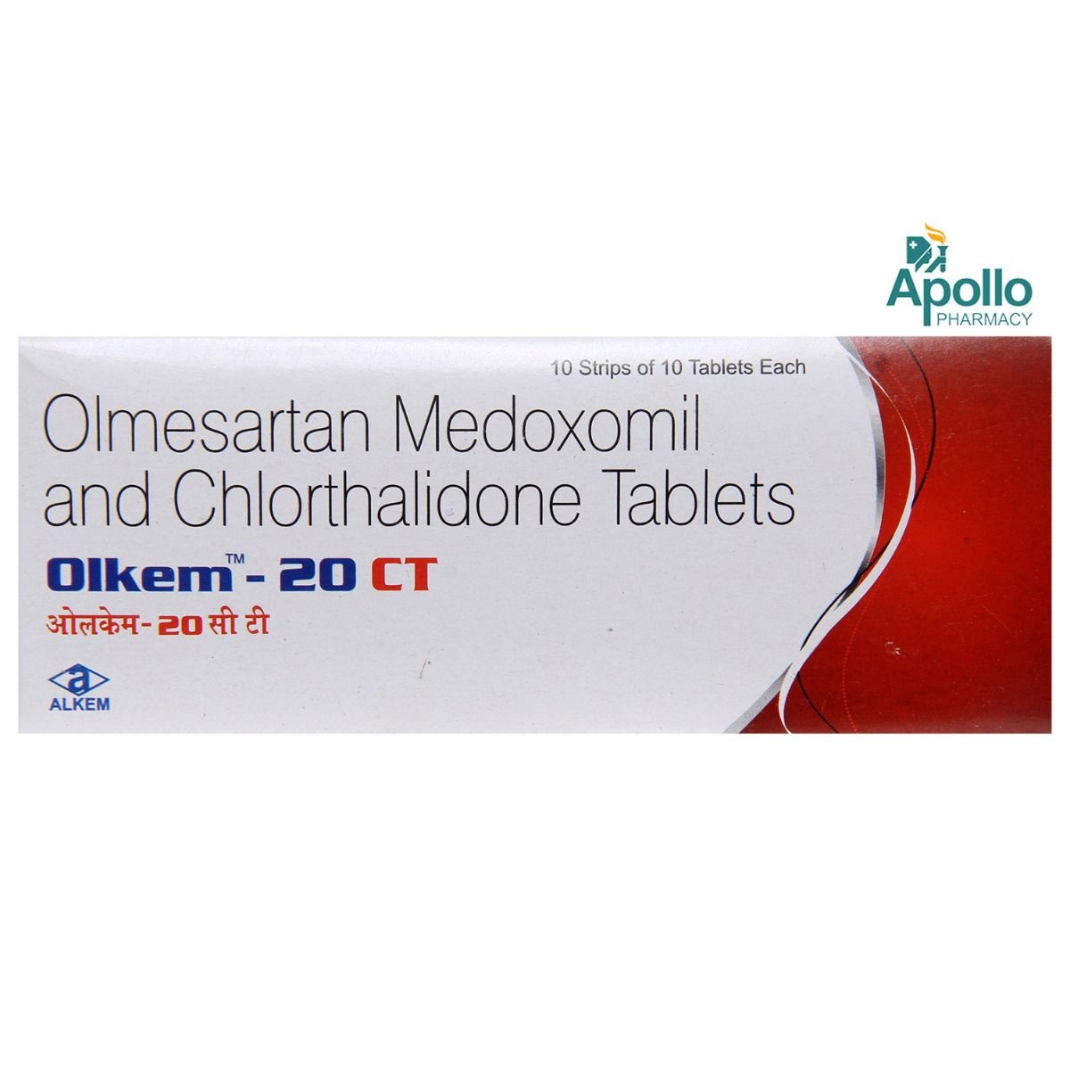 Olkem CT 20 Tablet 10's Price, Uses, Side Effects, Composition - Apollo ...