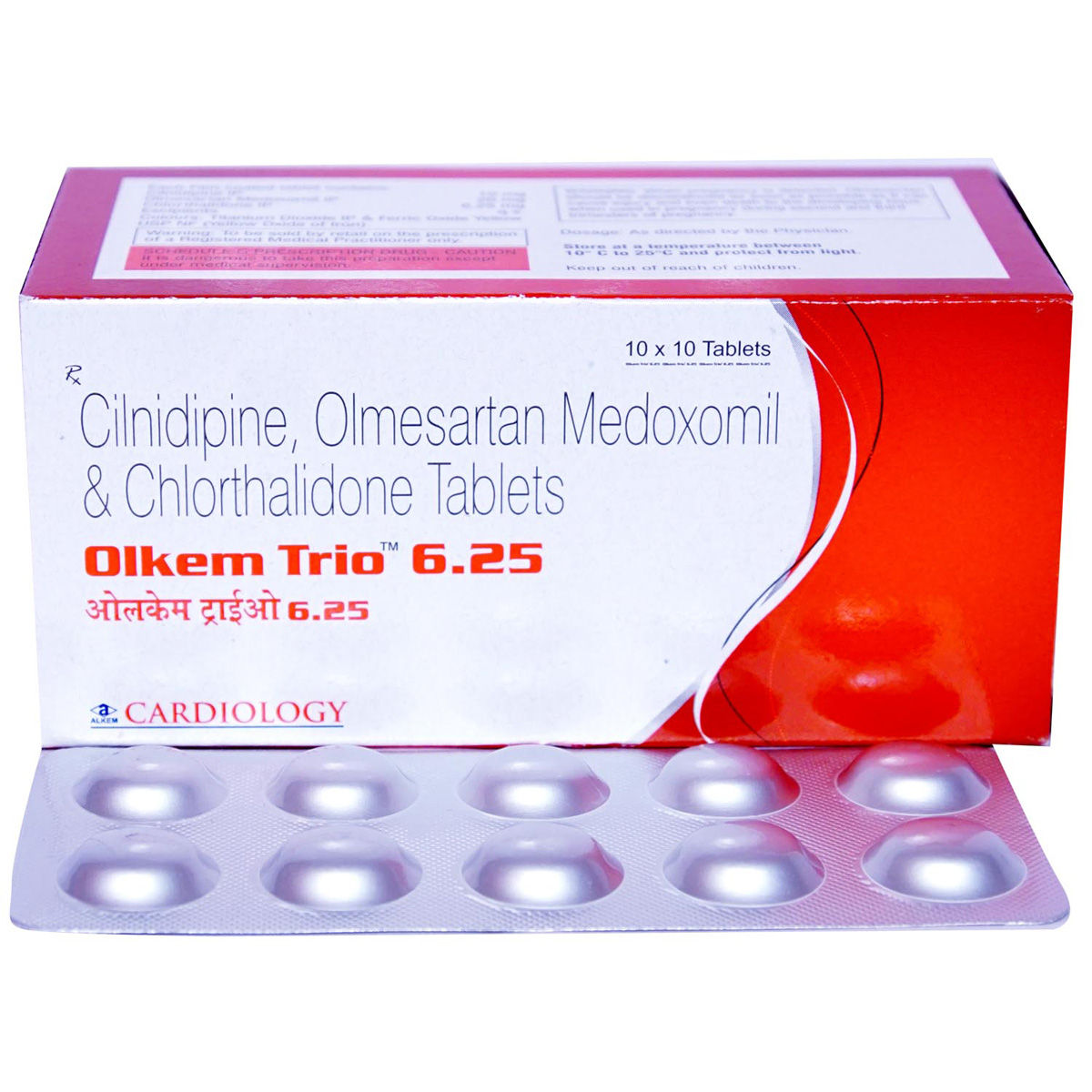 Olkem Trio 6.25 Tablet 10's Price, Uses, Side Effects, Composition ...