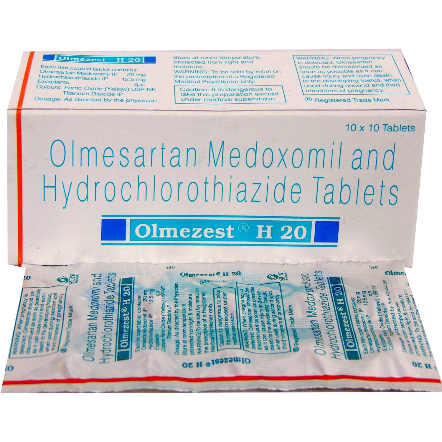 Olmezest H 20 Tablet 10's Price, Uses, Side Effects, Composition ...