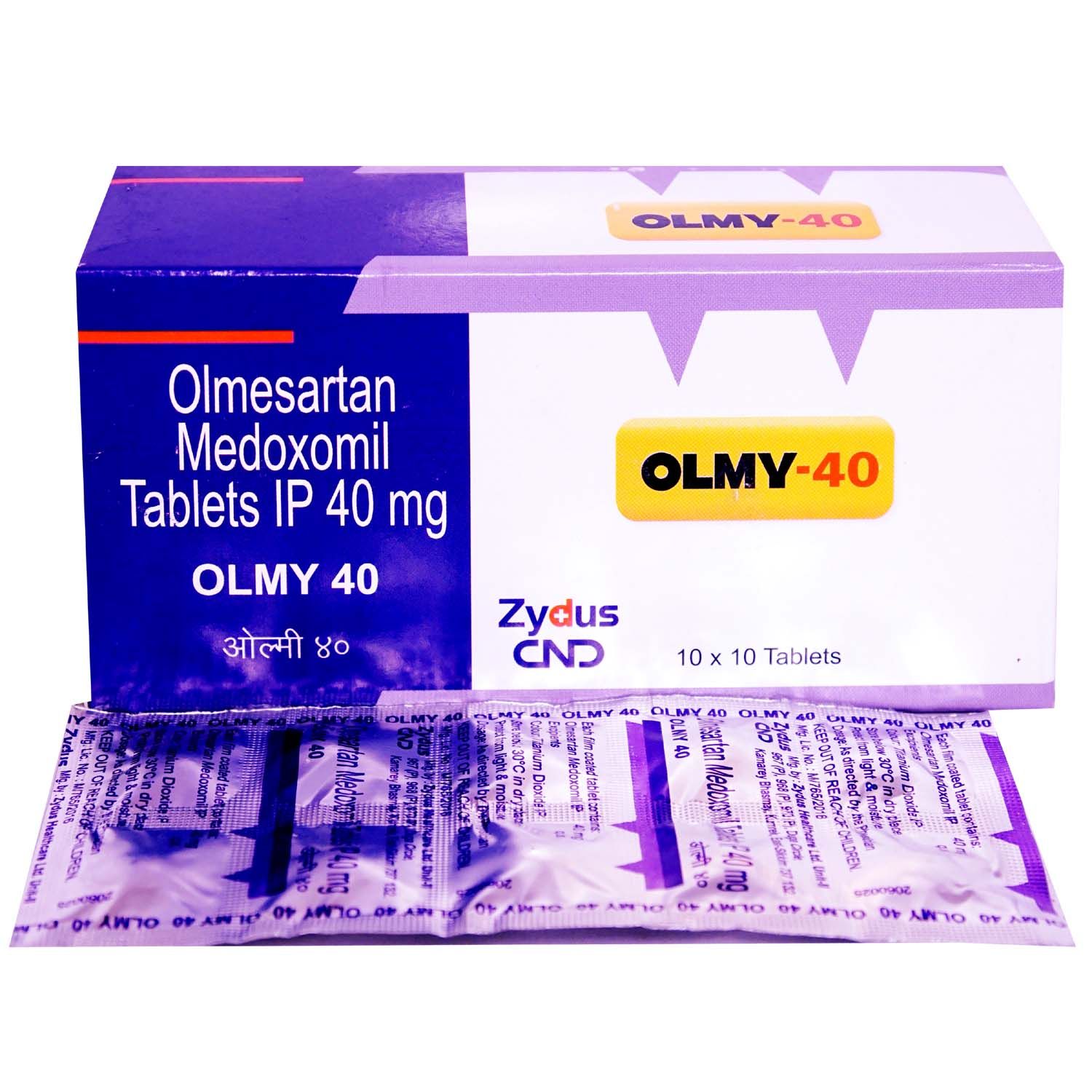 Olmy 40 Tablet 10's Price, Uses, Side Effects, Composition - Apollo ...