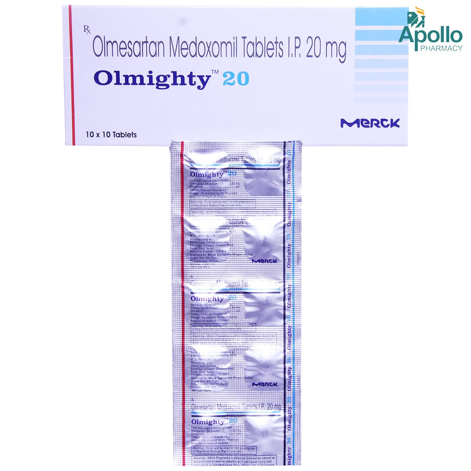 Olmighty 20 Tablet 10's Price, Uses, Side Effects, Composition - Apollo ...
