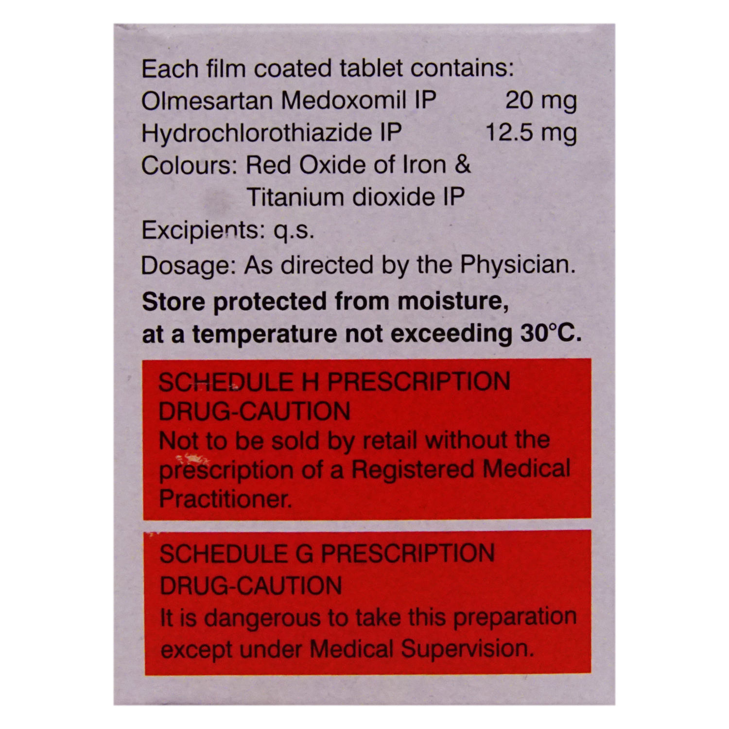 Olmetrack H Tablet 10's Price, Uses, Side Effects, Composition - Apollo ...