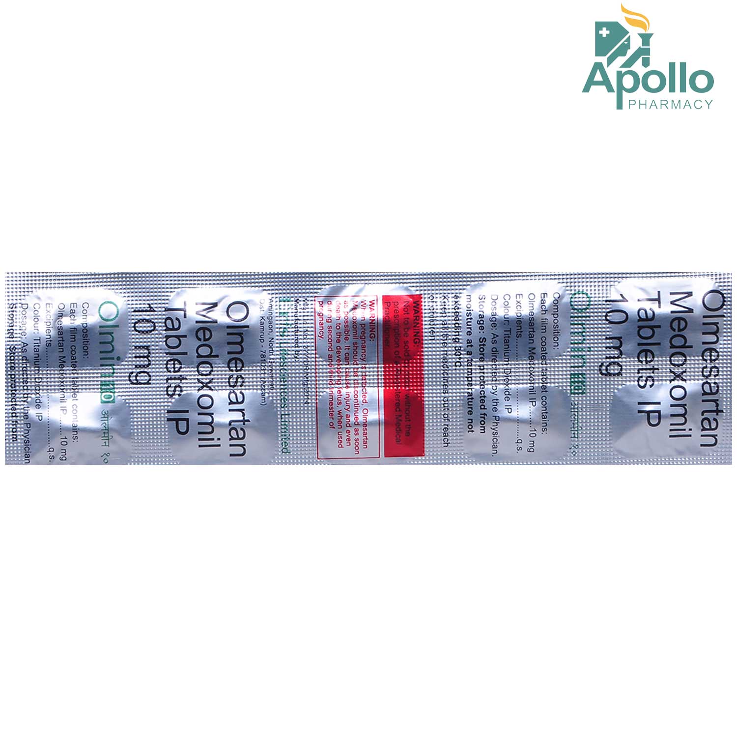 Olmin 10 Tablet 10's Price, Uses, Side Effects, Composition - Apollo ...