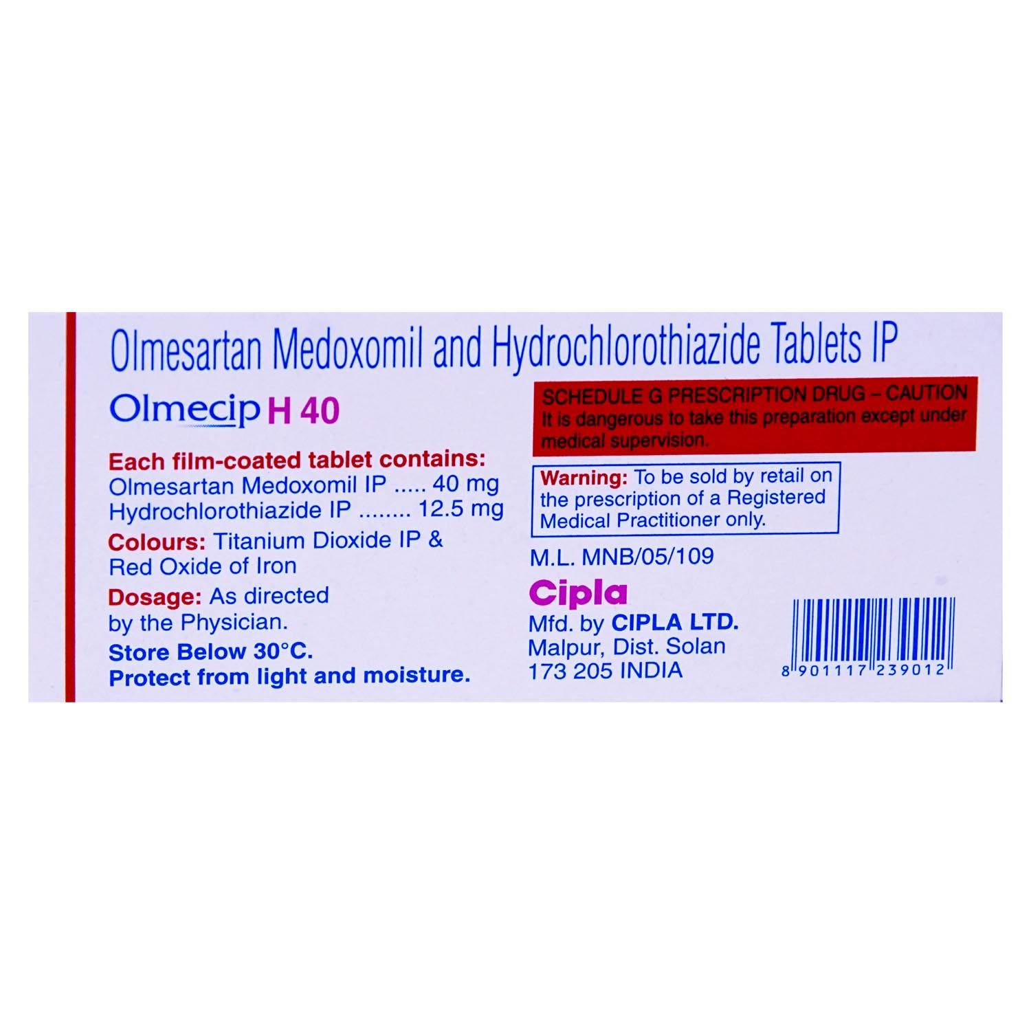 OLMECIP H 40MG TABLET Price, Uses, Side Effects, Composition - Apollo ...