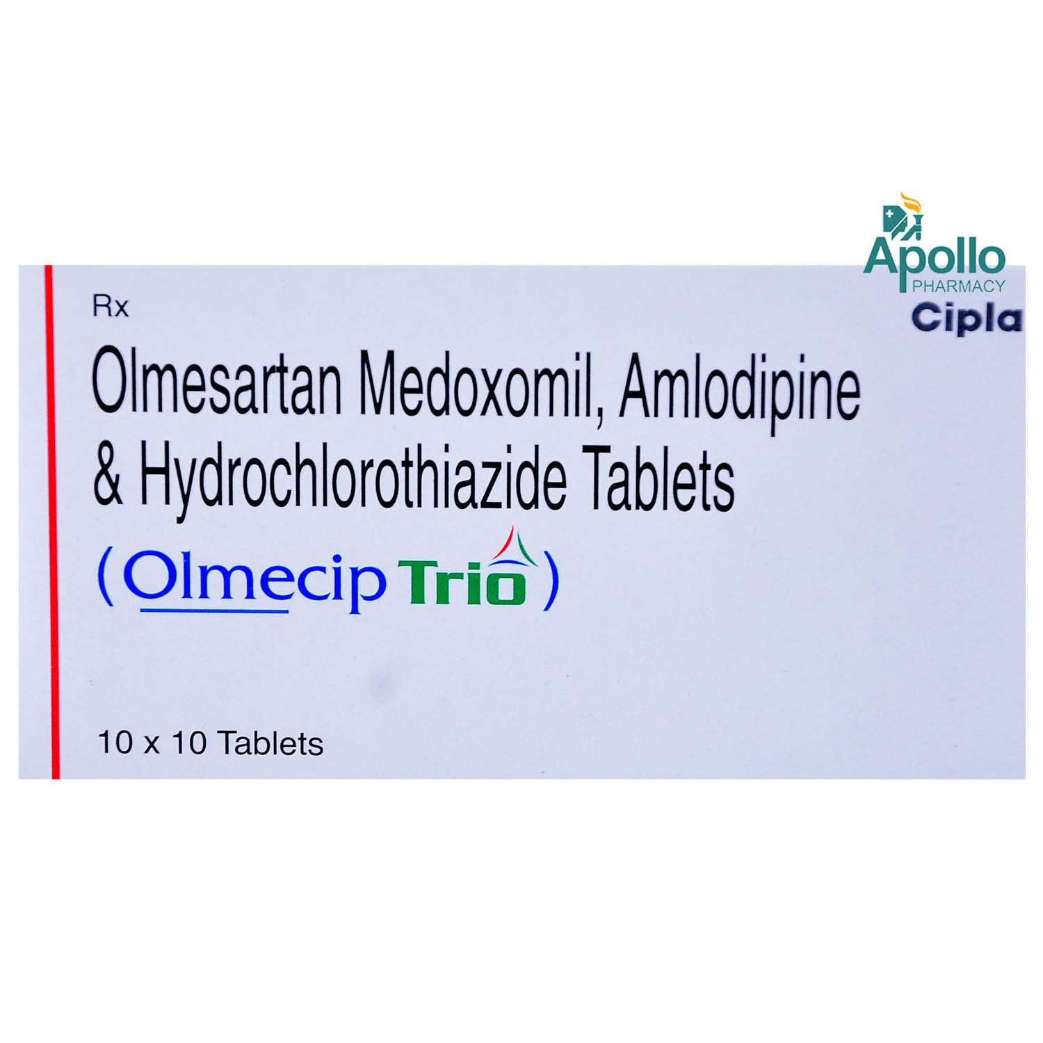 Olmecip Trio Tablet 10's Price, Uses, Side Effects, Composition ...