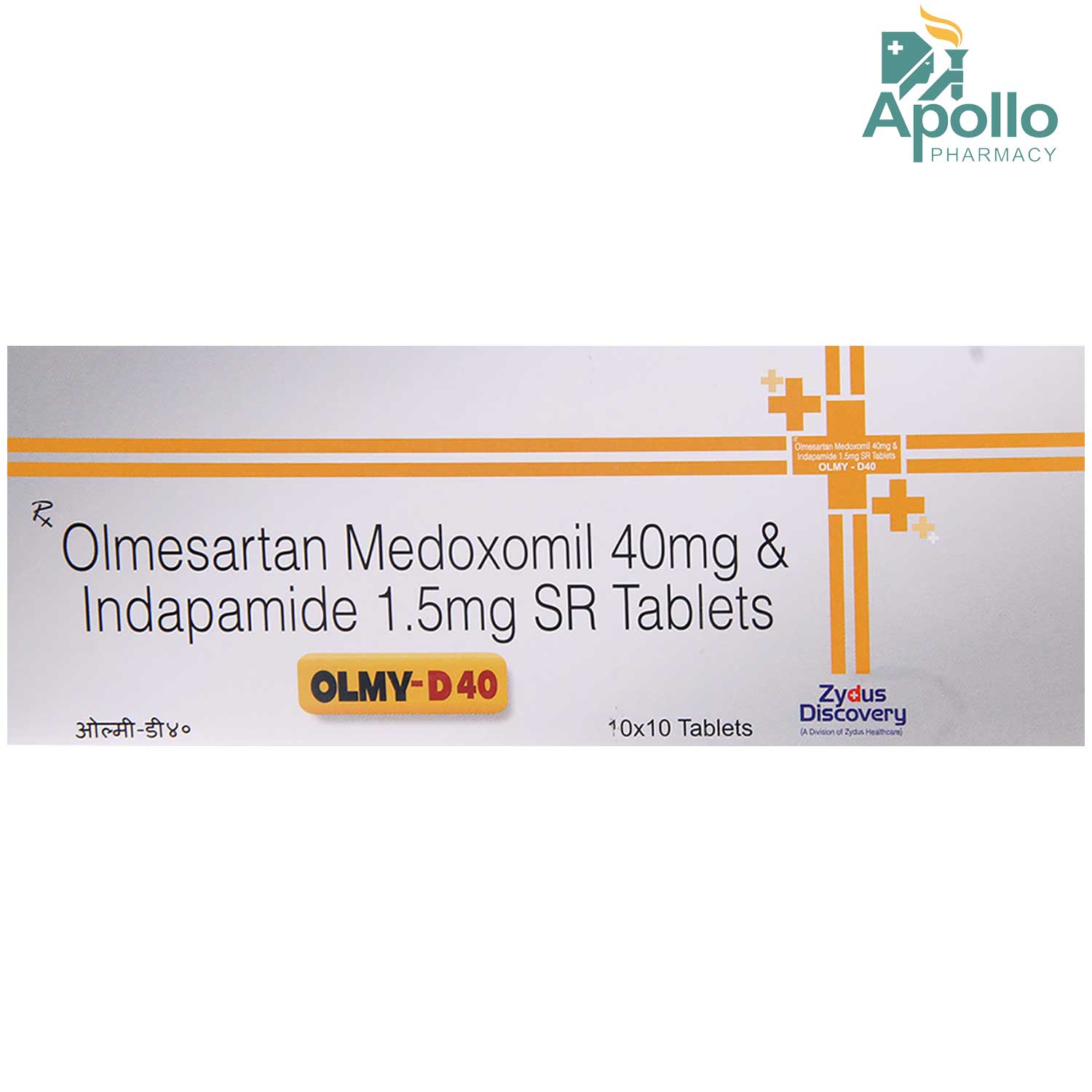 Olmy-D 40 Tablet 10's Price, Uses, Side Effects, Composition - Apollo ...