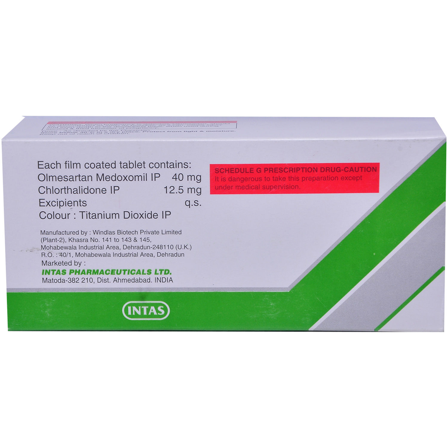 OLMARK CT 40MG TABLET 10'S Price, Uses, Side Effects, Composition ...