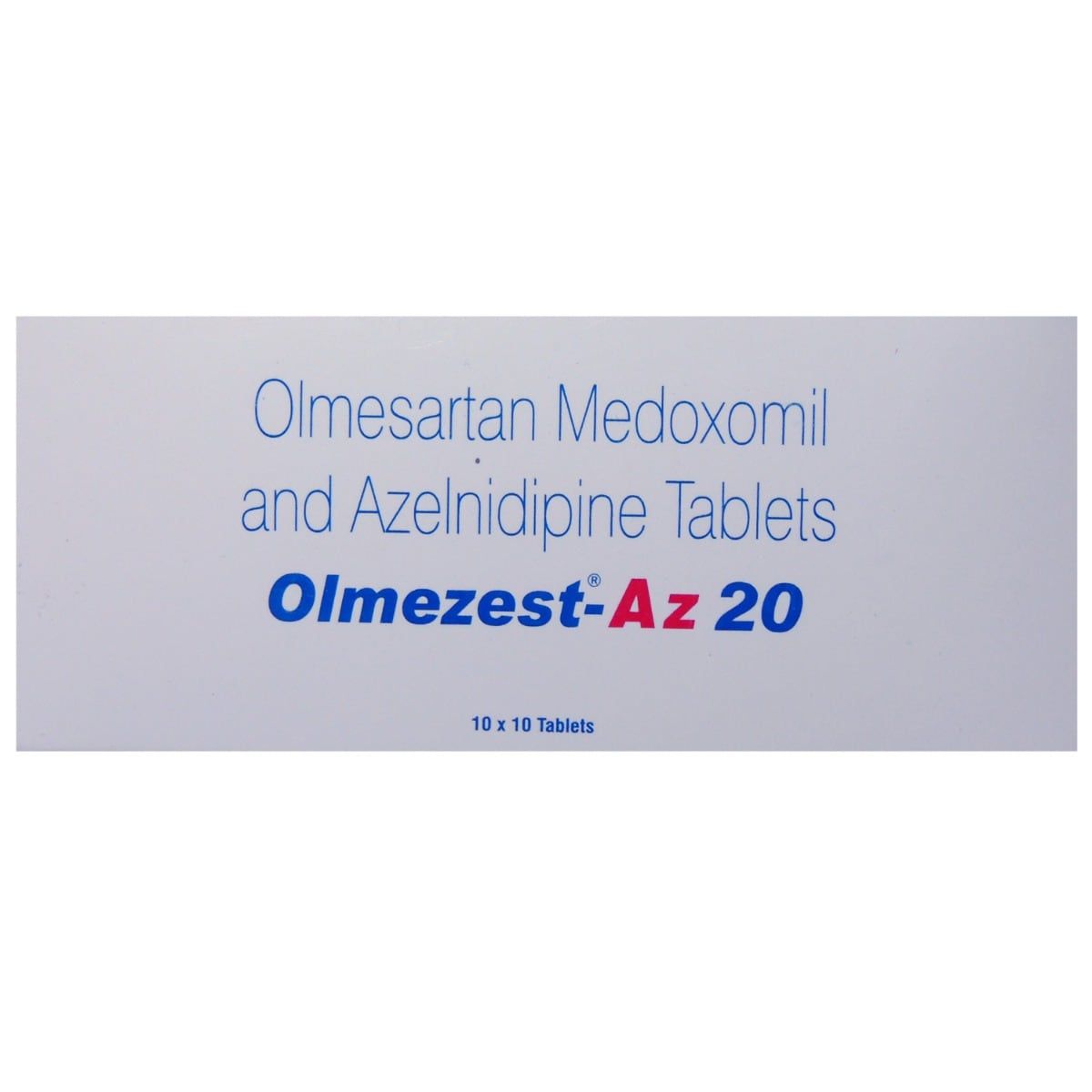 Olmezest-AZ 20/8 mg Tablet 10's Price, Uses, Side Effects, Composition ...