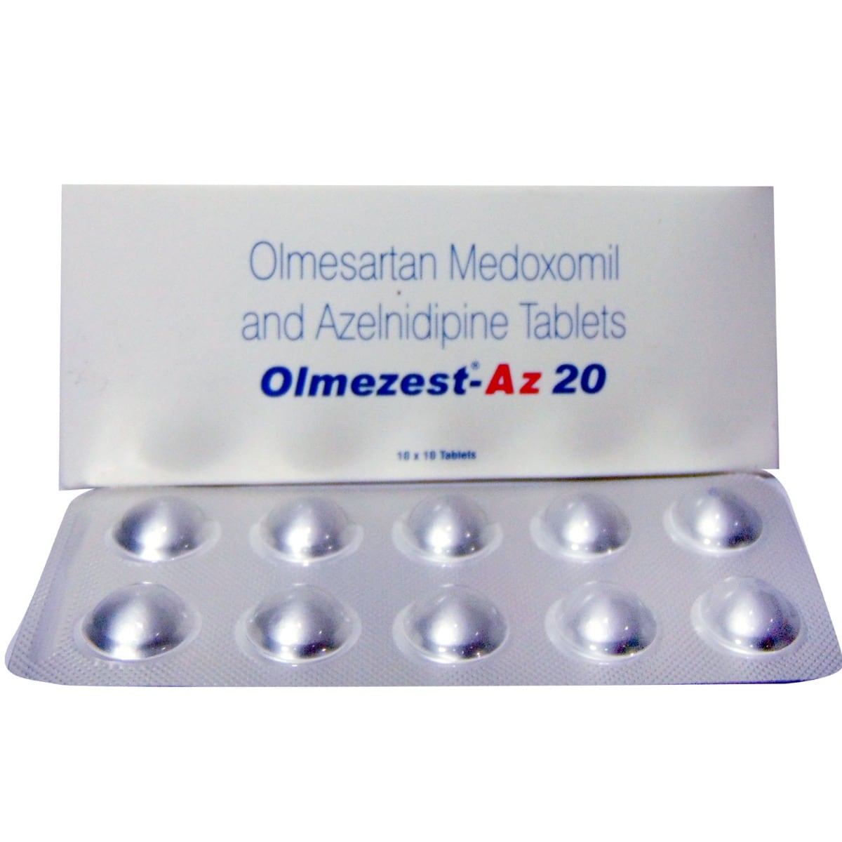 Olmezest-AZ 20/8 mg Tablet 10's Price, Uses, Side Effects, Composition ...