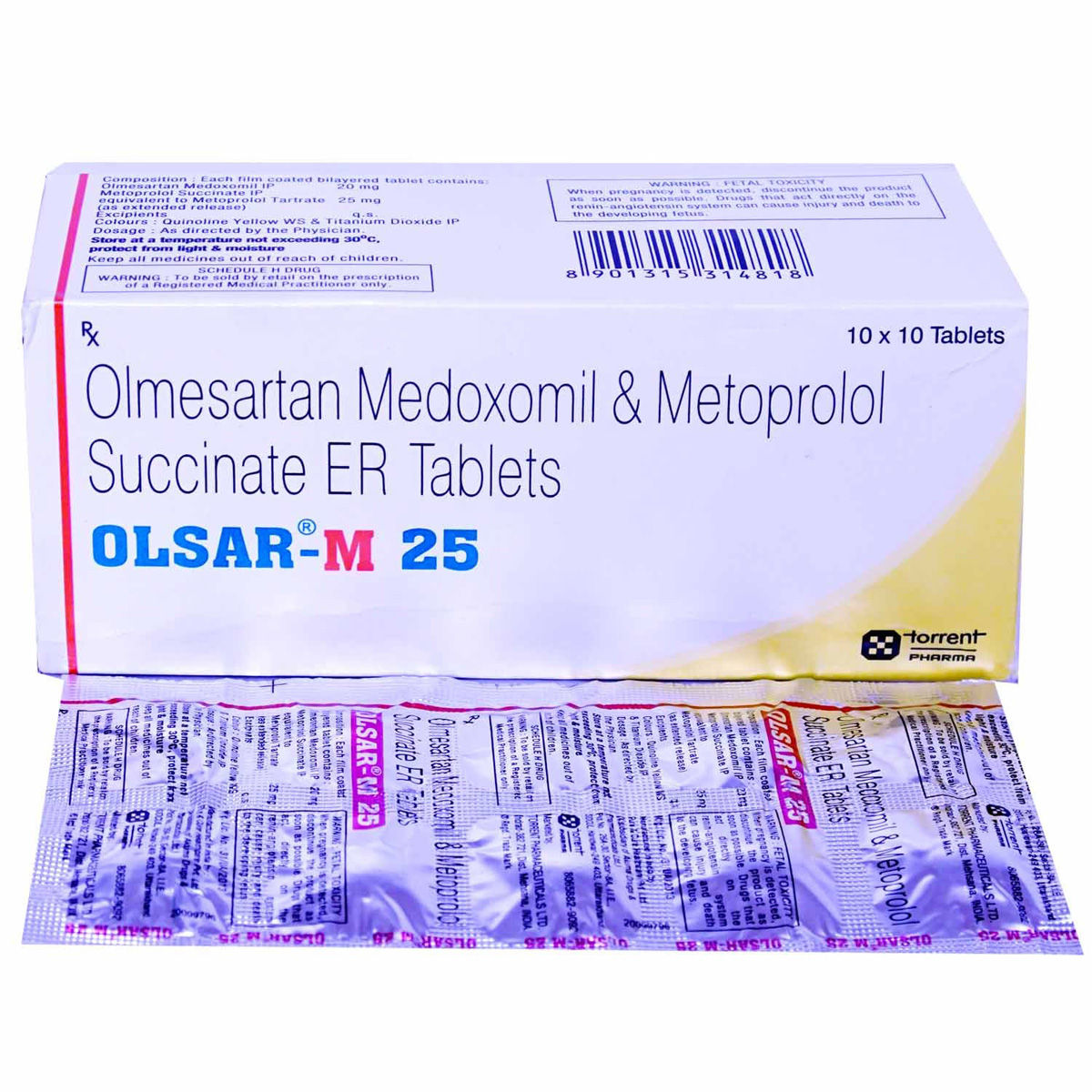 Olsar-M 25 Tablet 10's Price, Uses, Side Effects, Composition - Apollo ...
