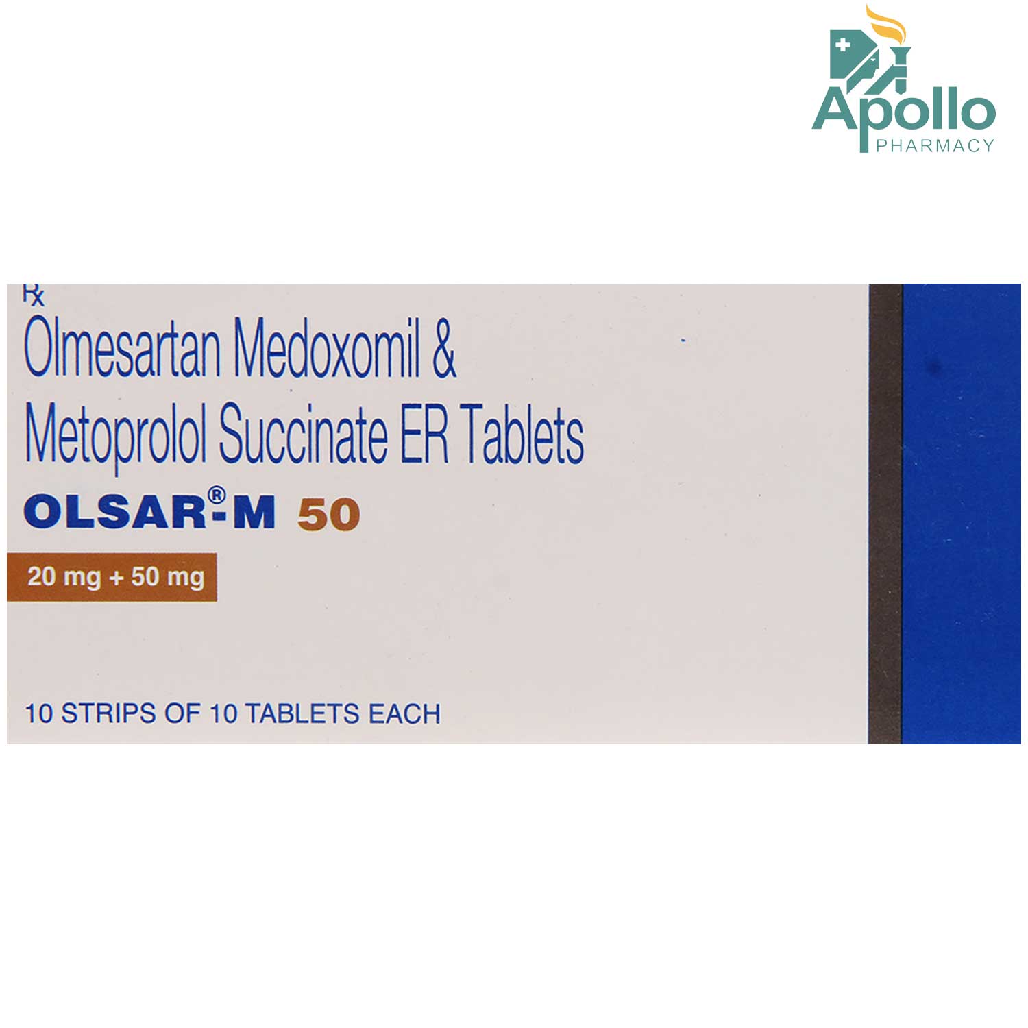 Olsar M 50 Tablet 10's Price, Uses, Side Effects, Composition - Apollo ...