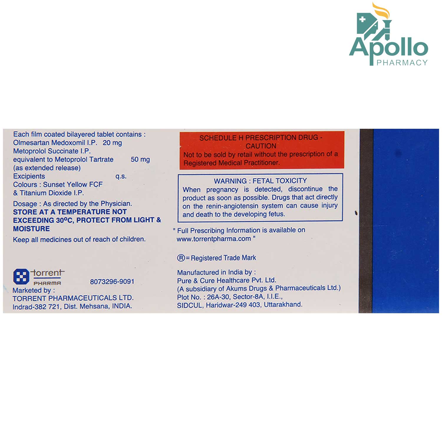 Olsar M 50 Tablet 10's Price, Uses, Side Effects, Composition - Apollo ...