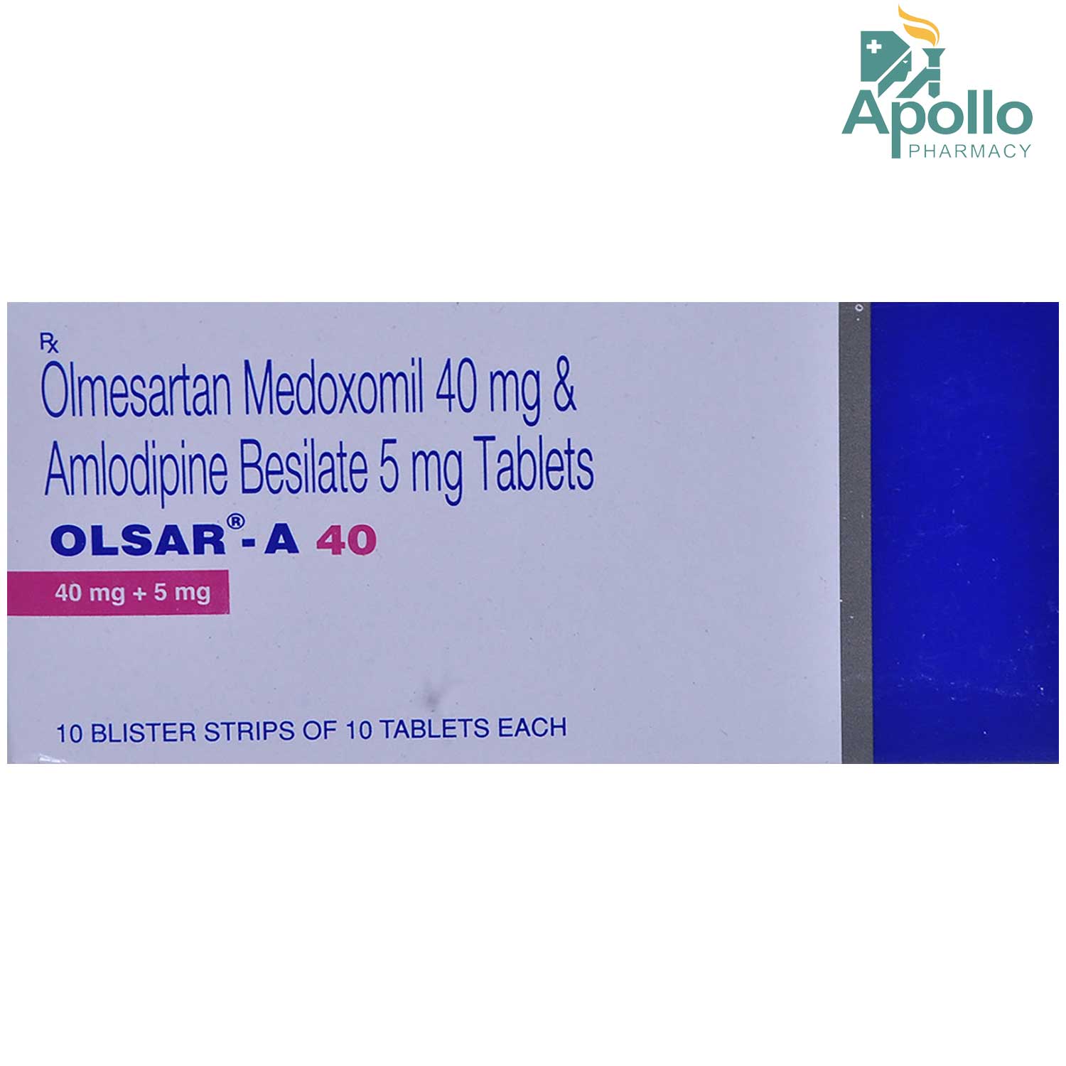 OLSAR A 40MG TABLET Price, Uses, Side Effects, Composition - Apollo ...