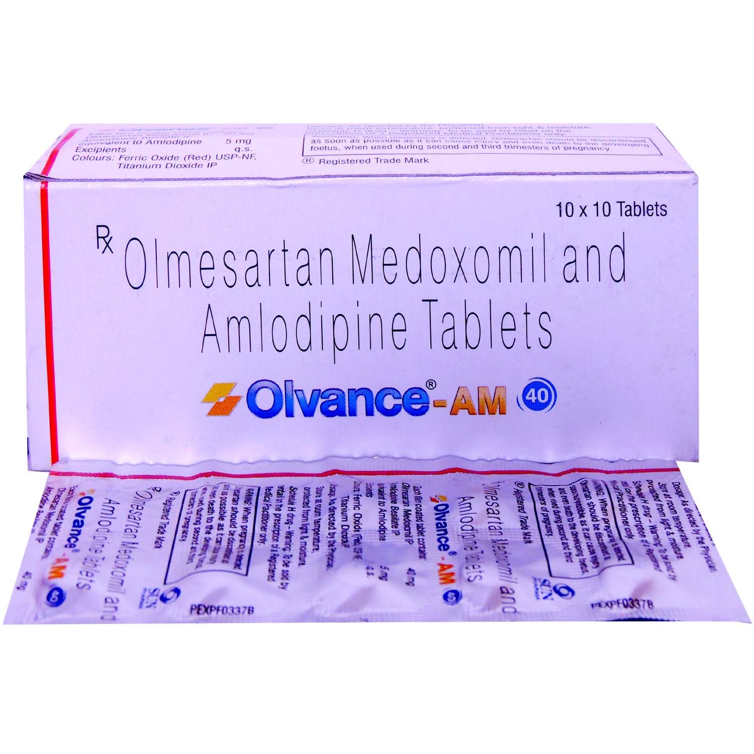 Olvance-AM 40 Tablet 10's Price, Uses, Side Effects, Composition ...