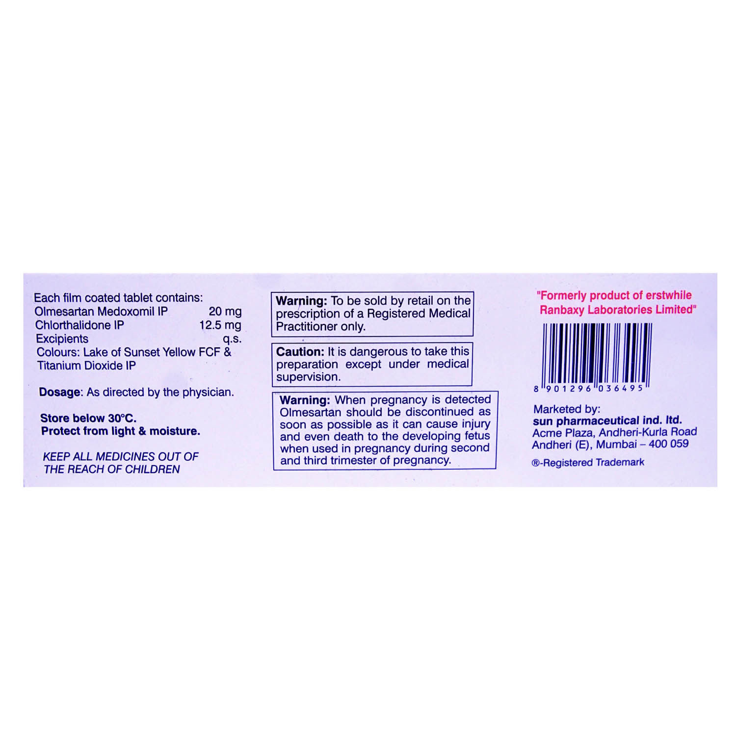 Olvance CT 20 Tablet 10's Price, Uses, Side Effects, Composition ...