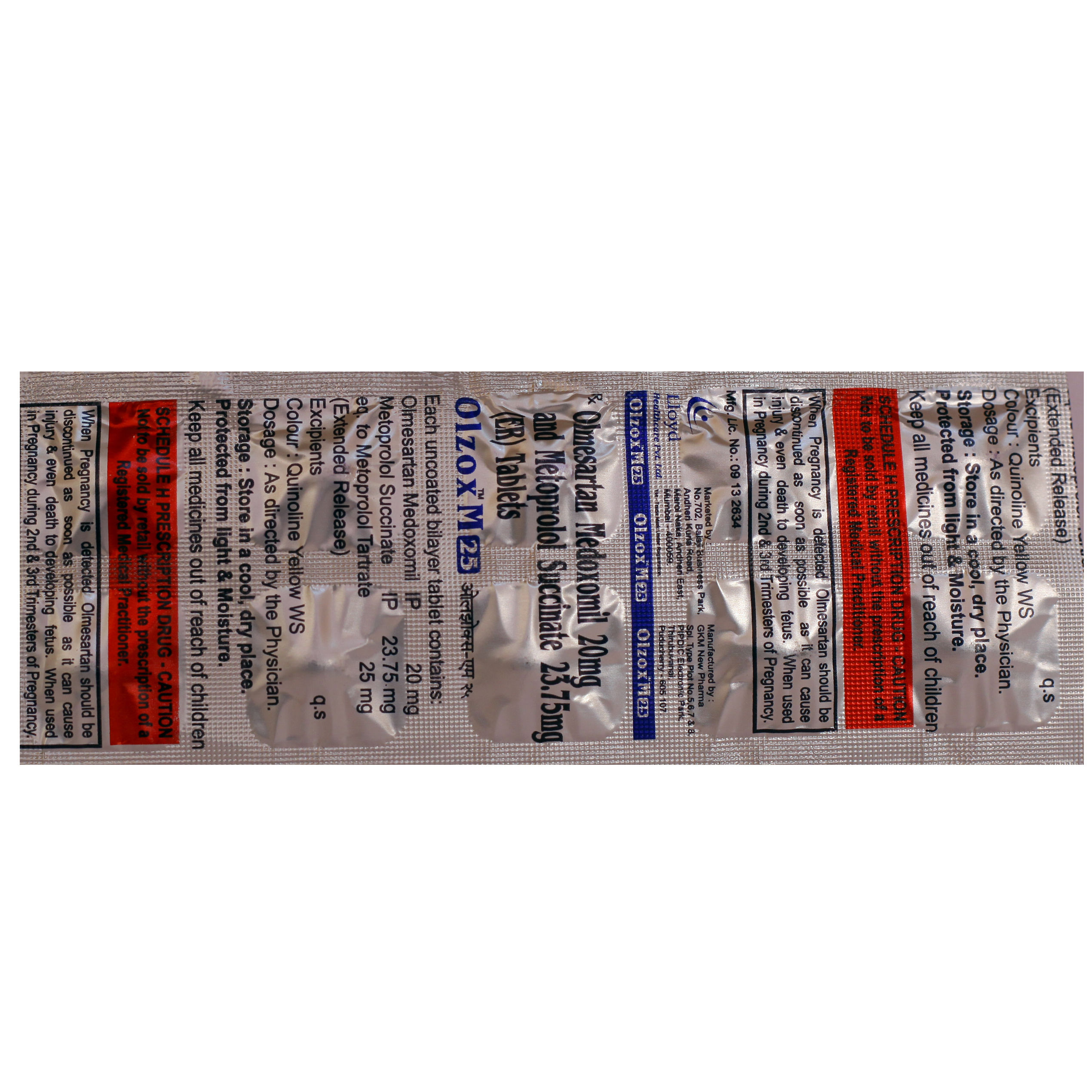 Olzox M 25 Tablet 10's Price, Uses, Side Effects, Composition - Apollo ...