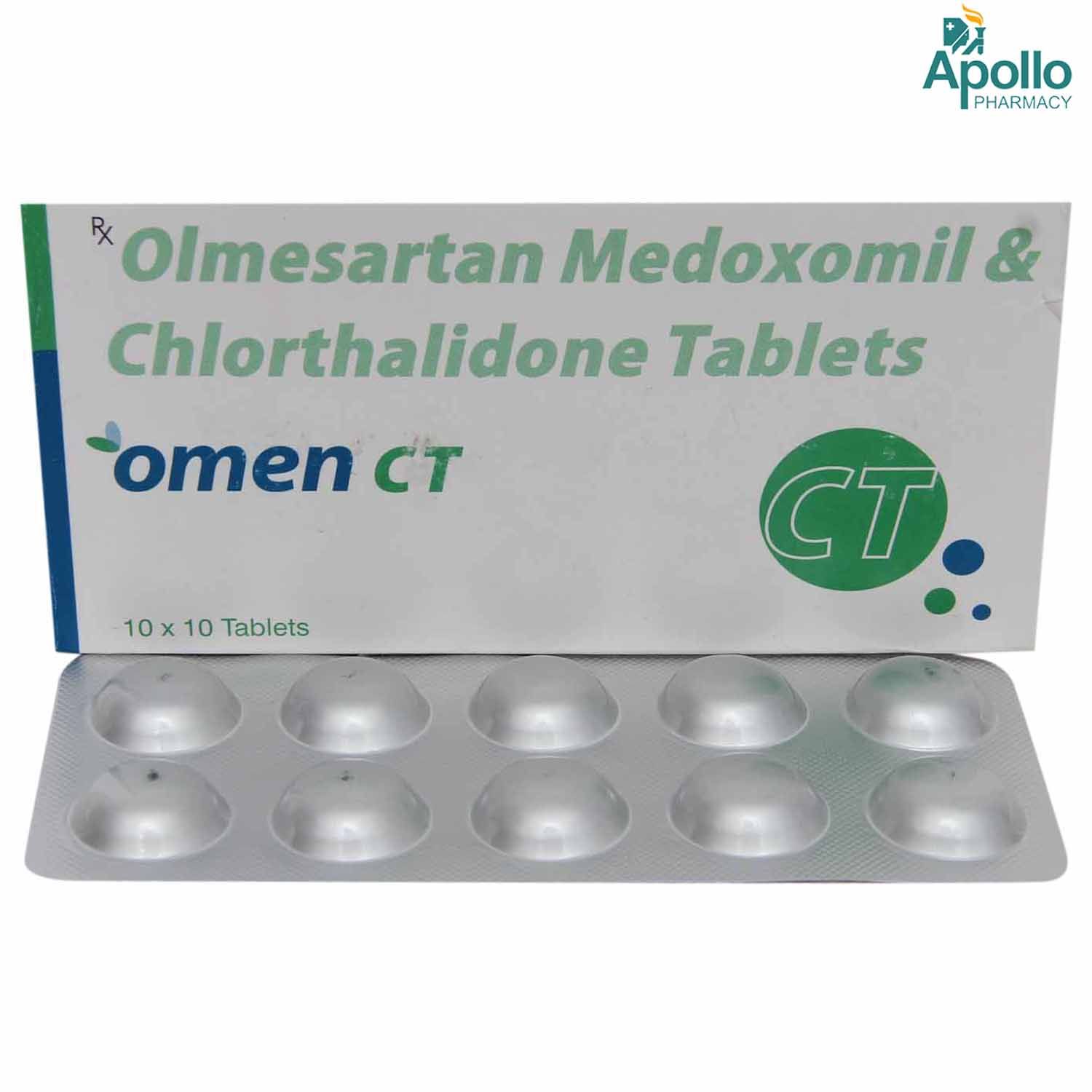 Omen CT Tablet 10's Price, Uses, Side Effects, Composition - Apollo ...