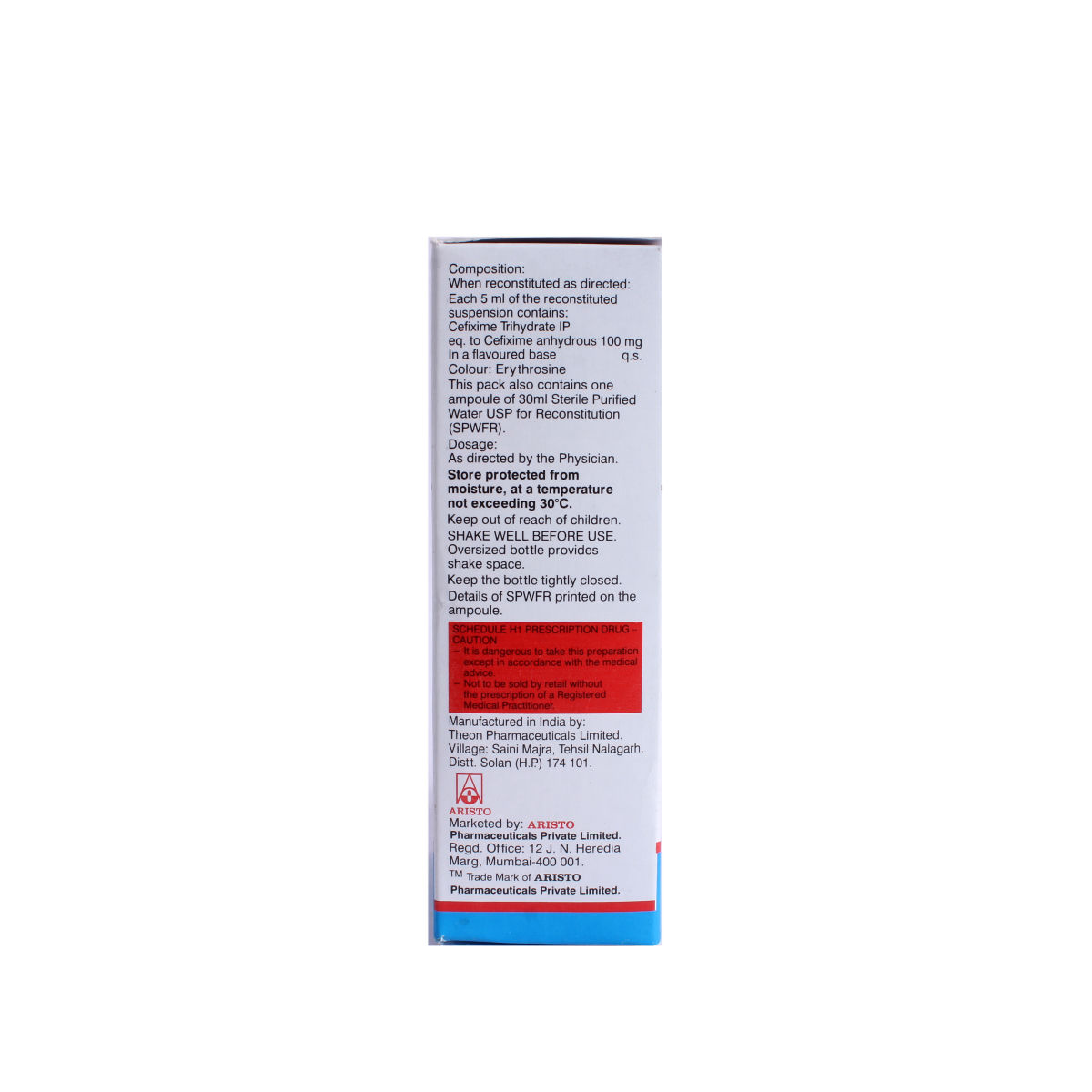 Omnicef-O 100 mg Pead Suspension 30 ml Price, Uses, Side Effects ...