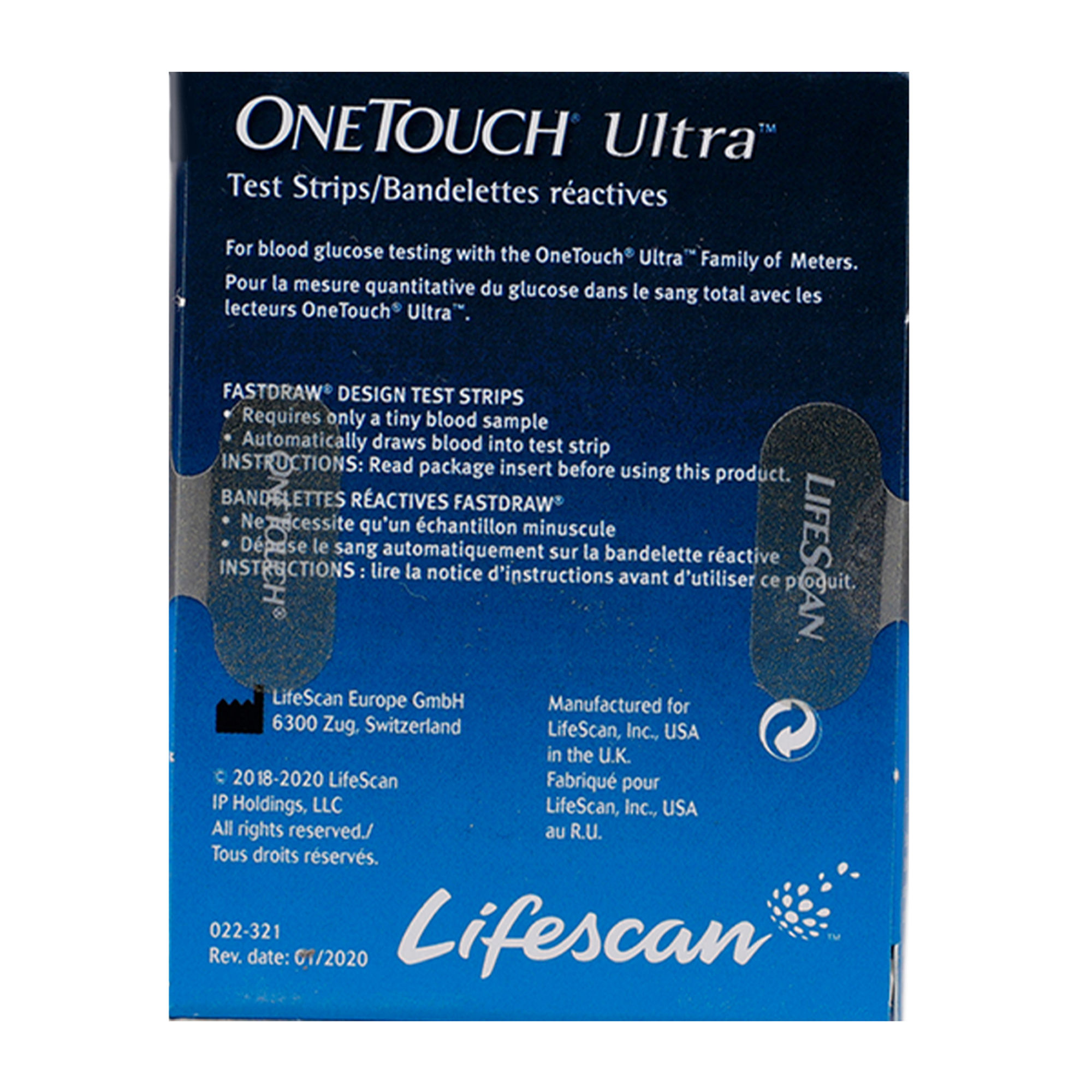 OneTouch Ultra Test Strips, 50 Count Price, Uses, Side Effects ...