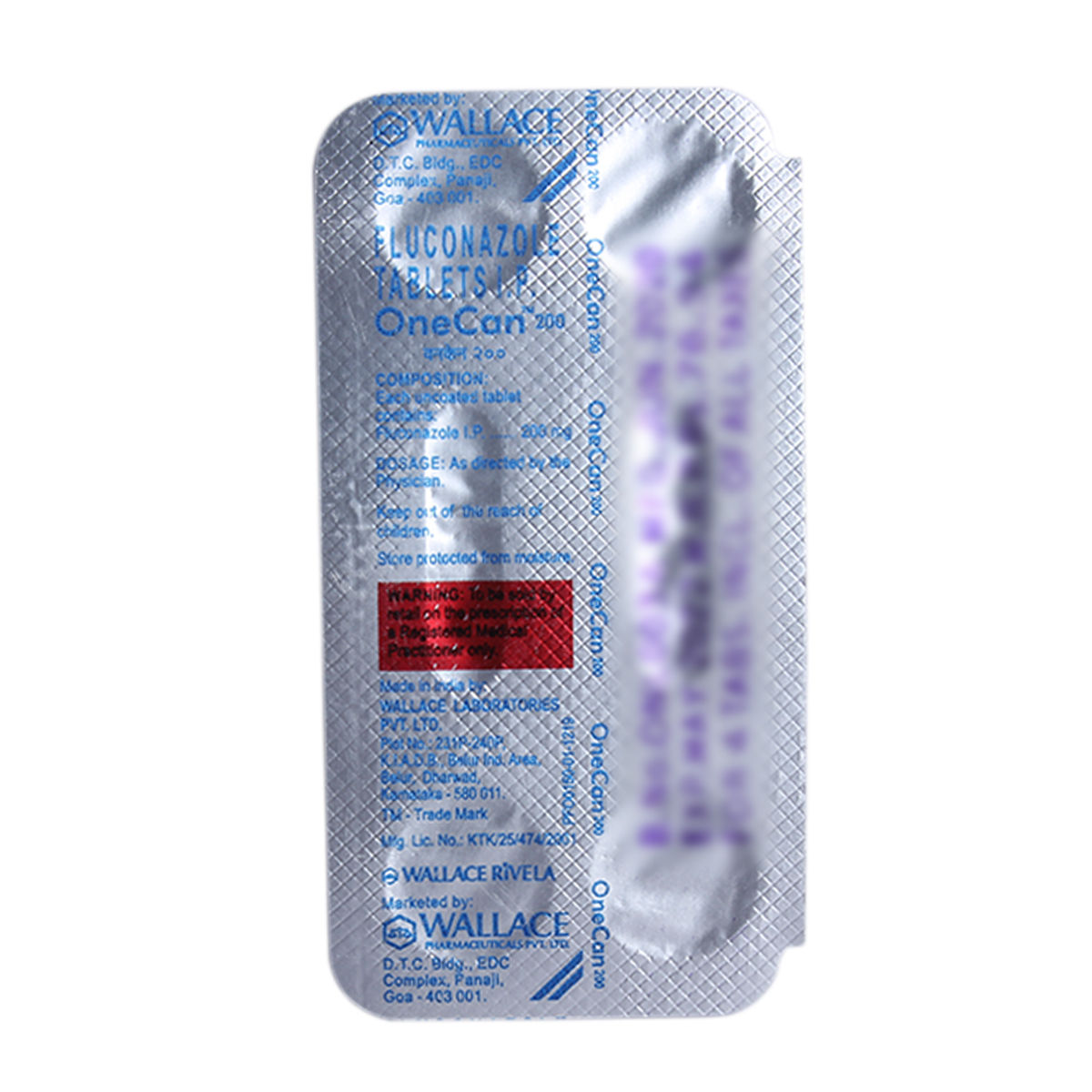 Onecan 200mg Tablet 4's Price, Uses, Side Effects, Composition - Apollo ...