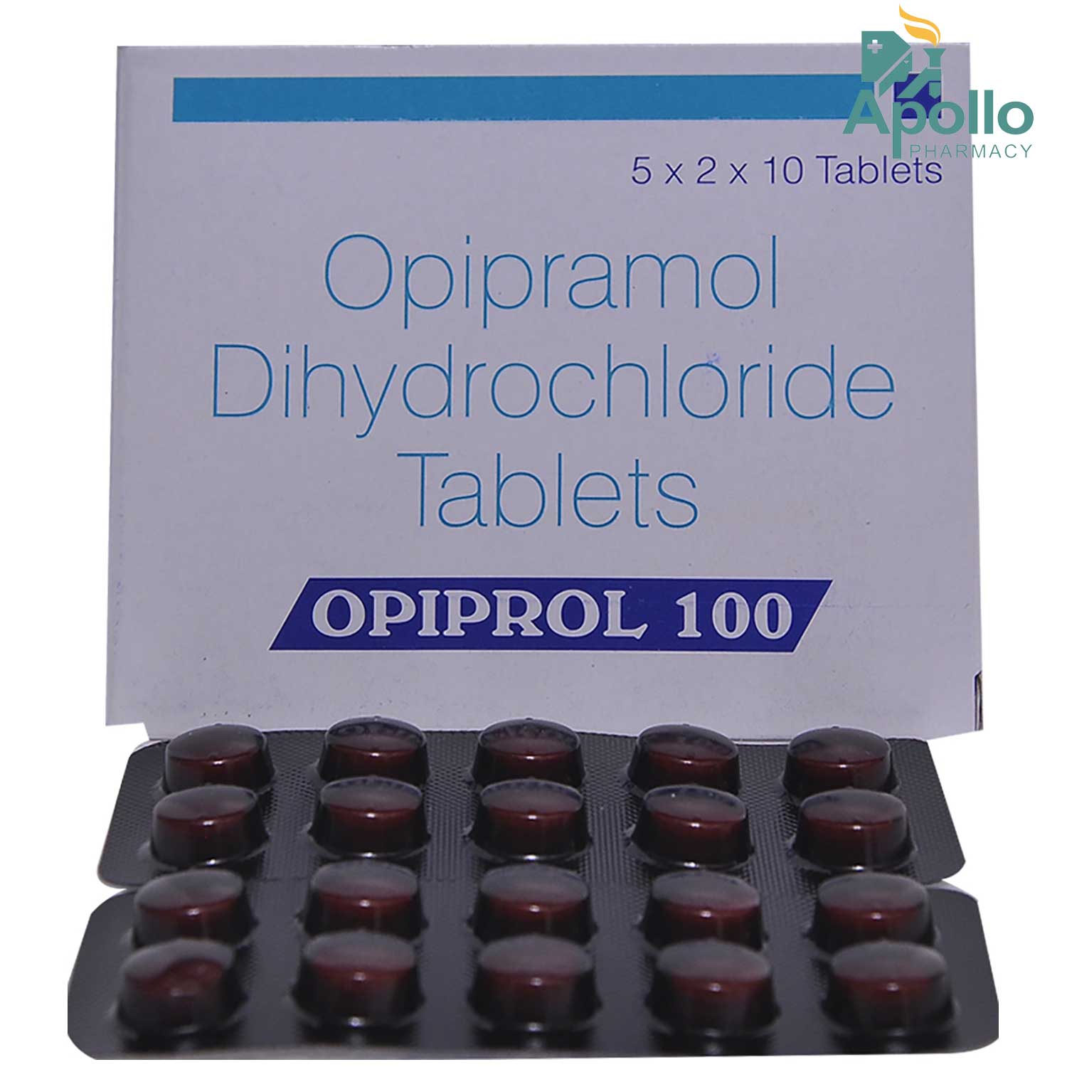 Opiprol 100 Tablet 10's Price, Uses, Side Effects, Composition - Apollo ...