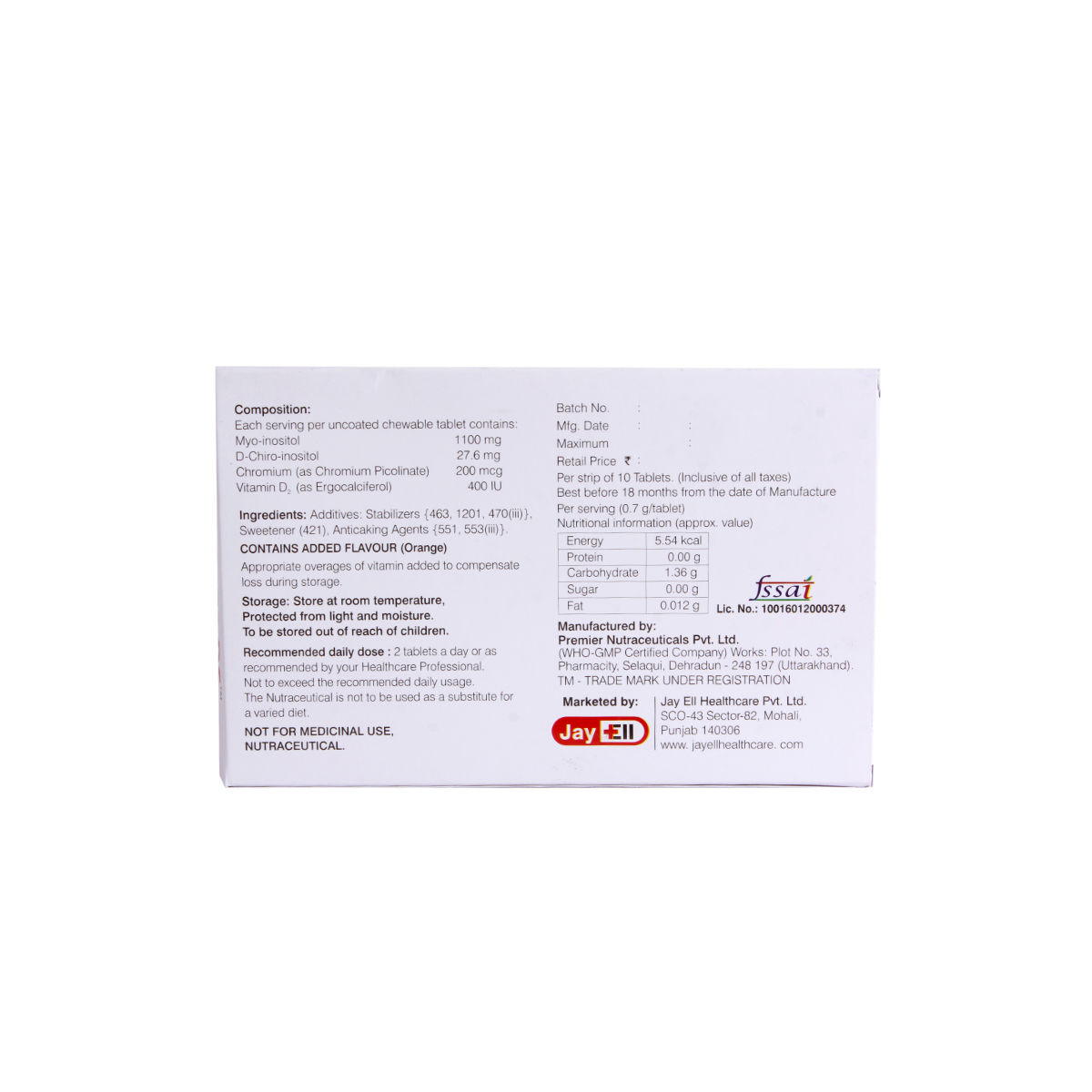 Optimoz Ds Chew Tablet 10's Price, Uses, Side Effects, Composition ...