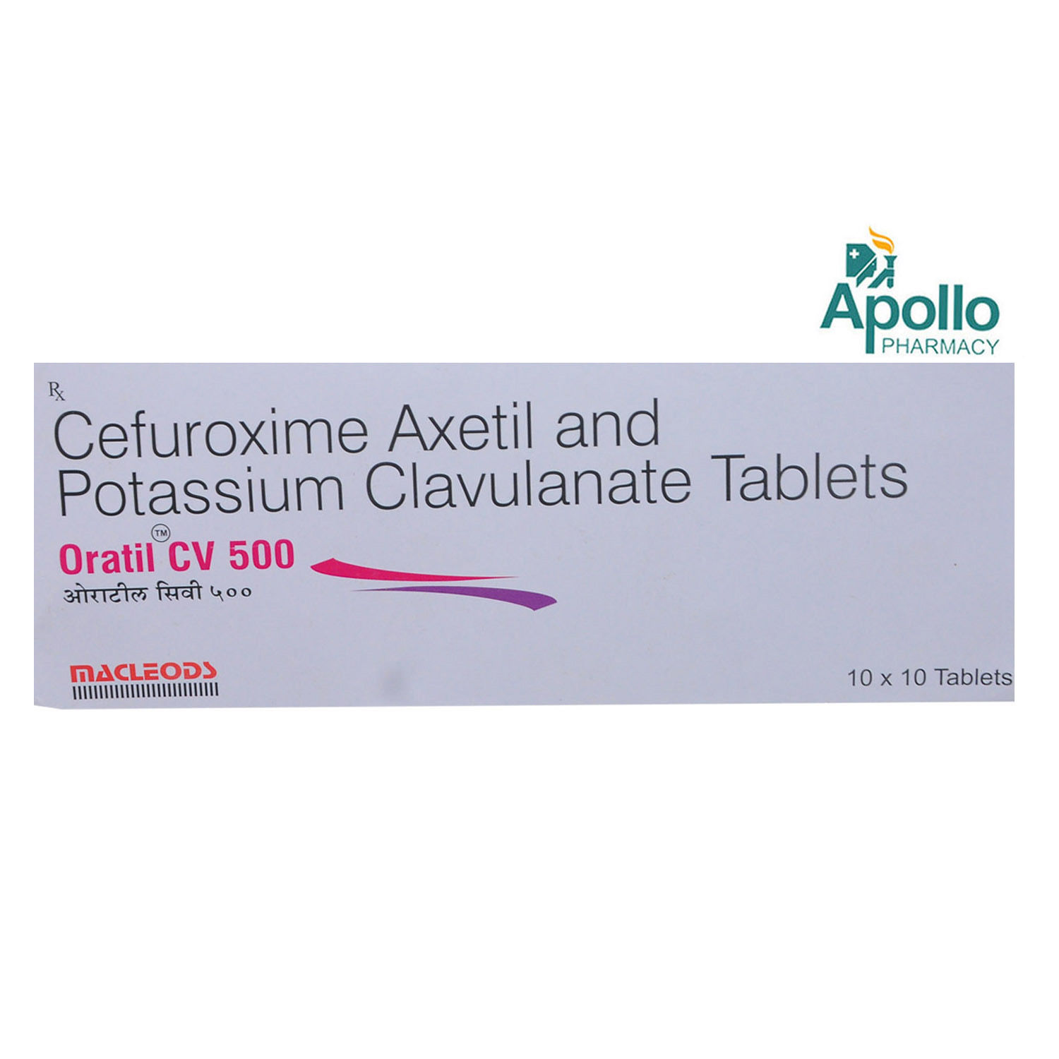 Oratil CV 500 Tablet 10's Price, Uses, Side Effects, Composition ...