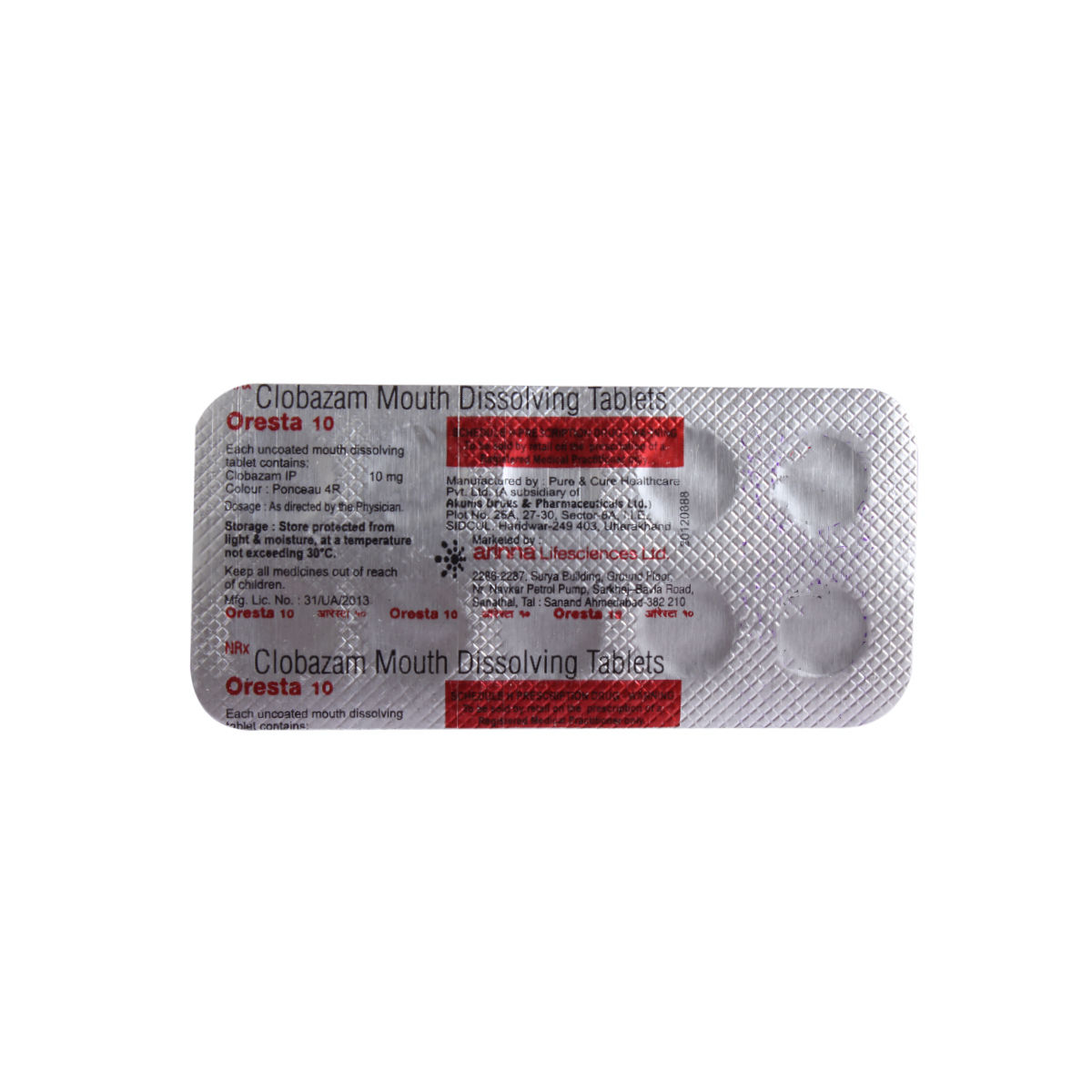 ORESTA 10MG TABLET Price, Uses, Side Effects, Composition - Apollo Pharmacy