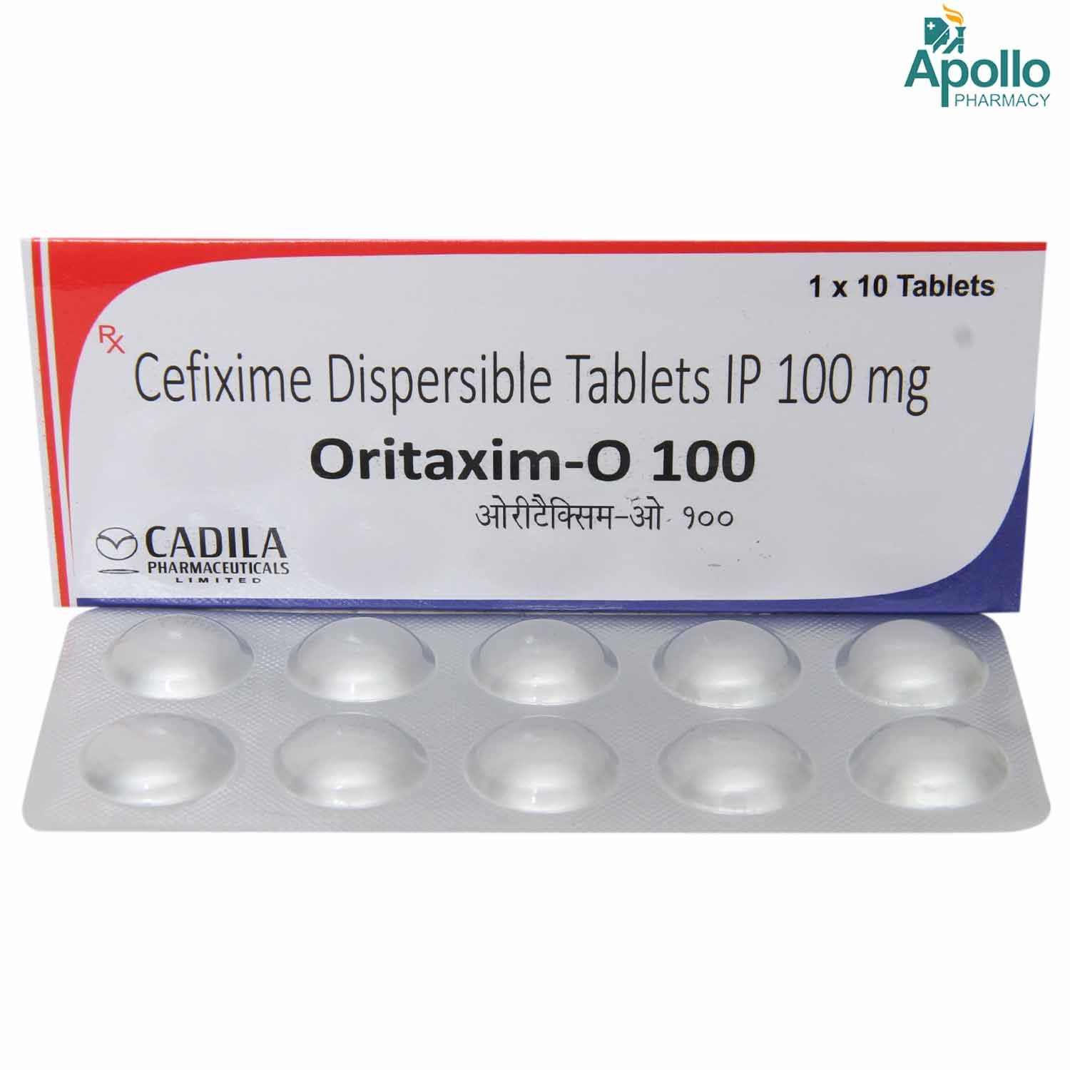 Oritaxim O 100 mg Tablet 10's Price, Uses, Side Effects, Composition ...