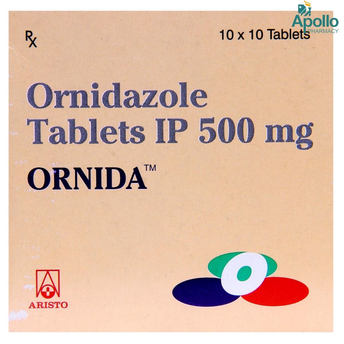 Ornida Tablet 10's Price, Uses, Side Effects, Composition - Apollo Pharmacy