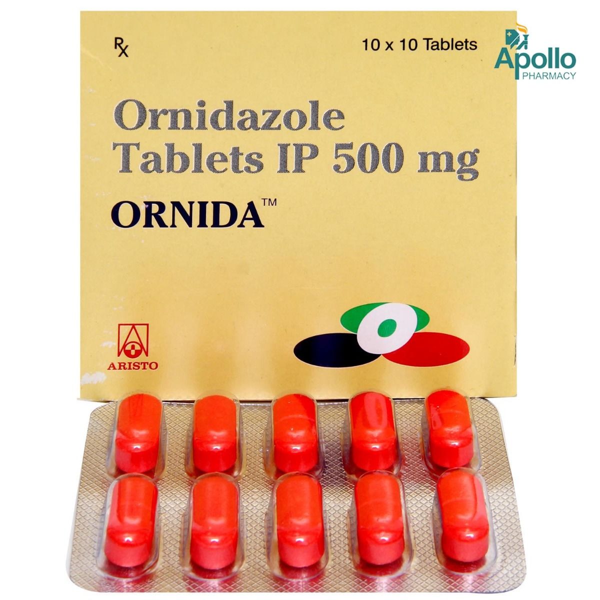 Ornida Tablet 10's Price, Uses, Side Effects, Composition - Apollo Pharmacy