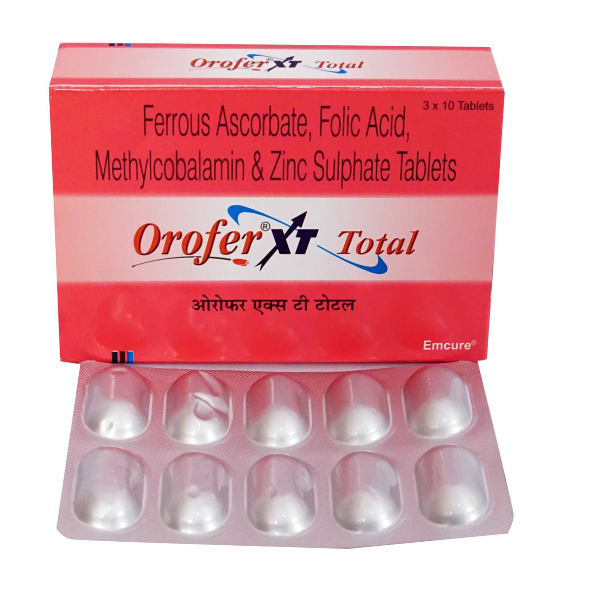 Orofer XT Total Tablet 10's Price, Uses, Side Effects, Composition ...