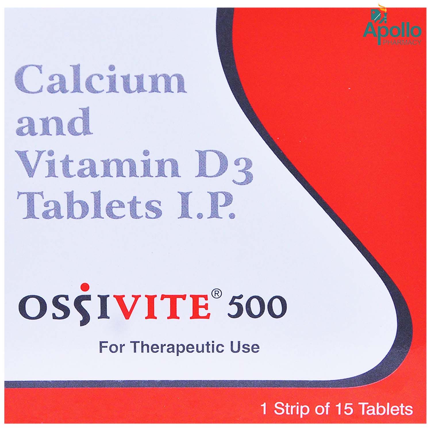 Ossivite 500 Tablet 15's Price, Uses, Side Effects, Composition ...