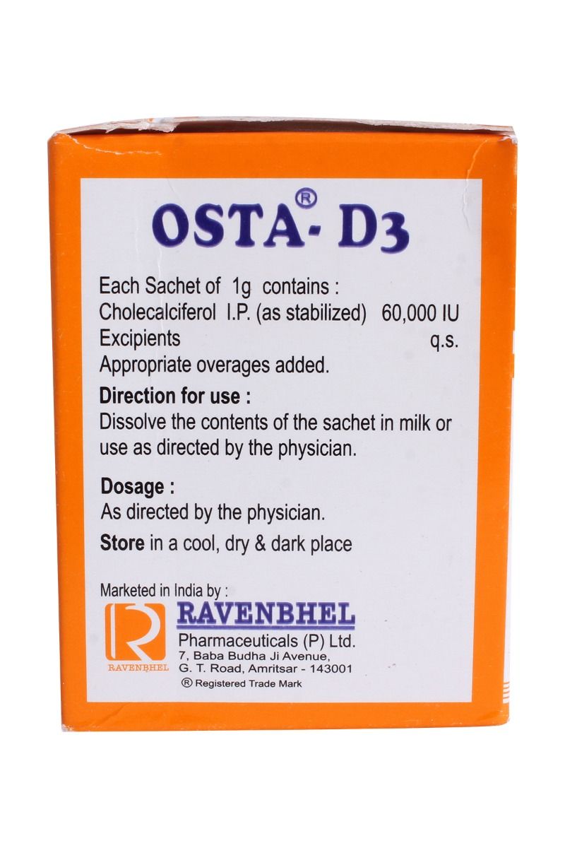 Osta D3 Sachet 1 gm Price, Uses, Side Effects, Composition - Apollo ...