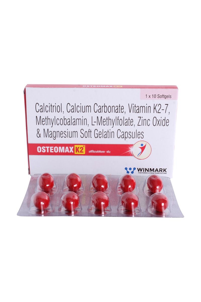 Osteomax-K2 Capsule 10's Price, Uses, Side Effects, Composition ...