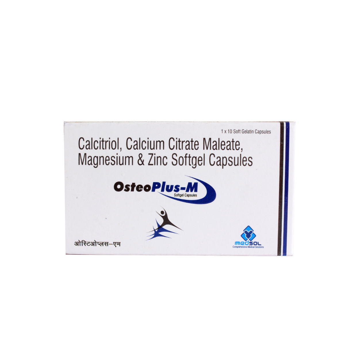 Osteoplus-M Capsule 10's Price, Uses, Side Effects, Composition ...